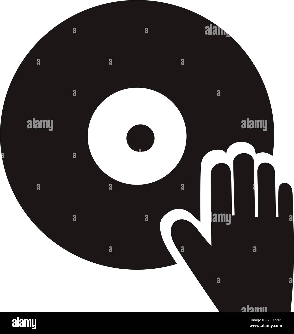 Touching object Stock Vector Images - Alamy