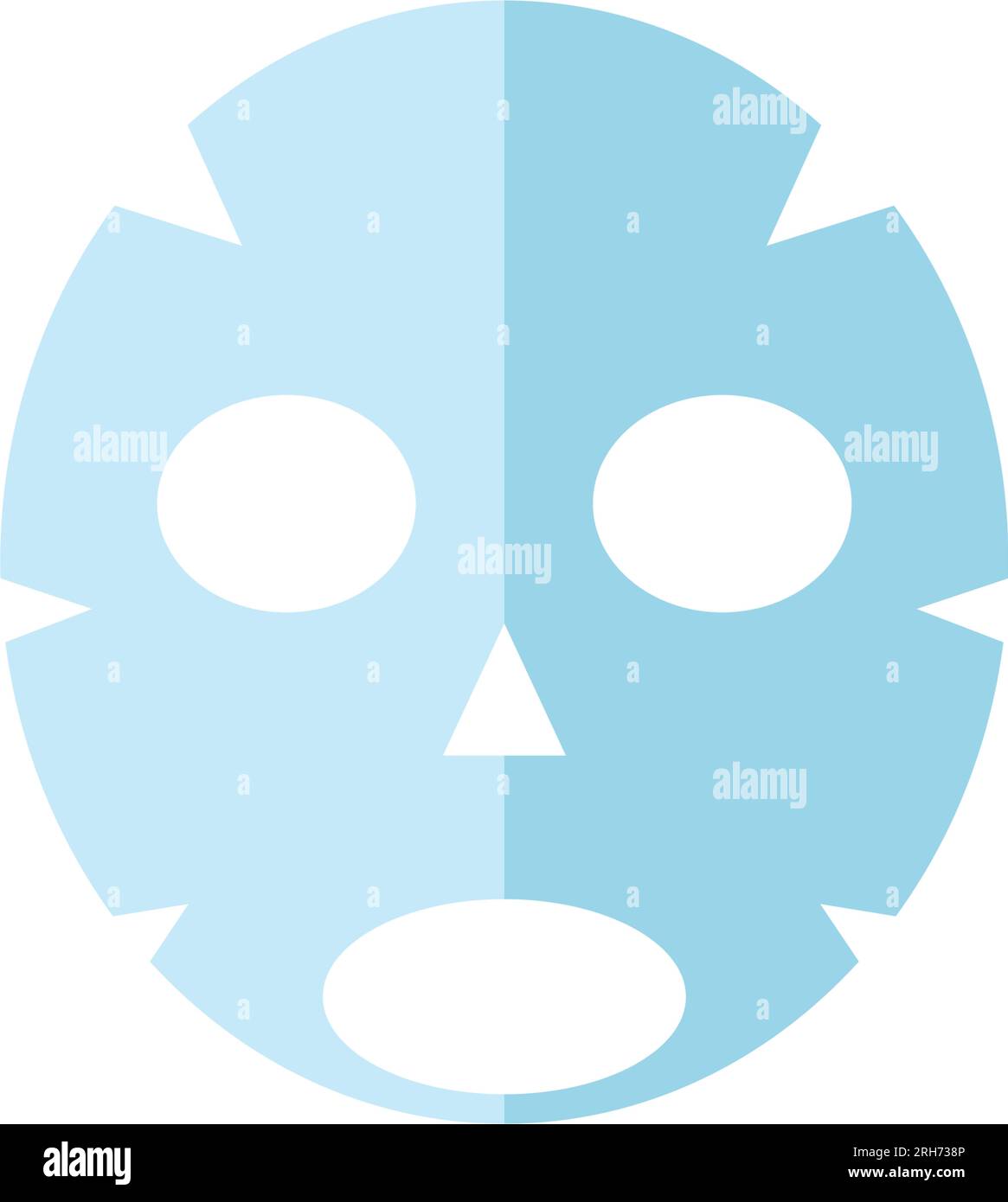 Facial moisturizing sheet mask Cut Out Stock Images & Pictures - Alamy