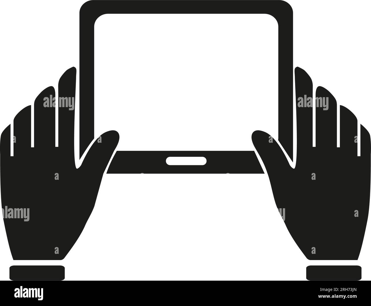 Simple tablet interface display hi-res stock photography and images - Alamy