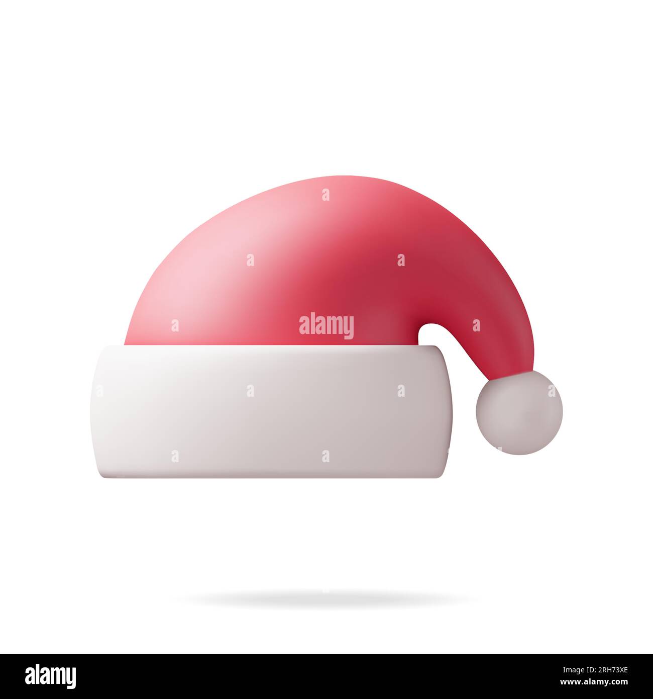 Realistic santa claus hat christmas red cap Cut Out Stock Images ...