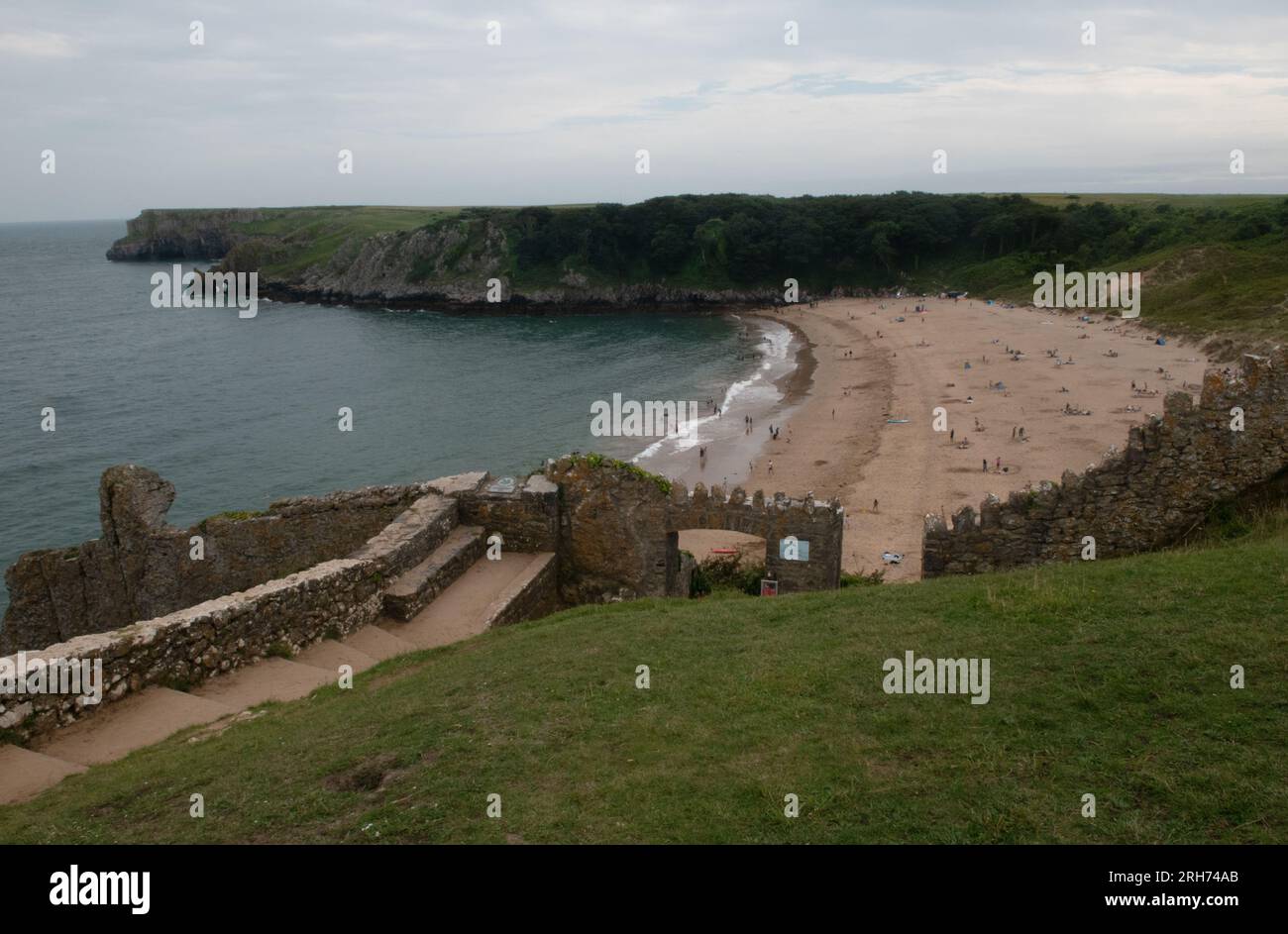 Barafundle Bay, Pembrokeshire, Wales, UK Stock Photo - Alamy