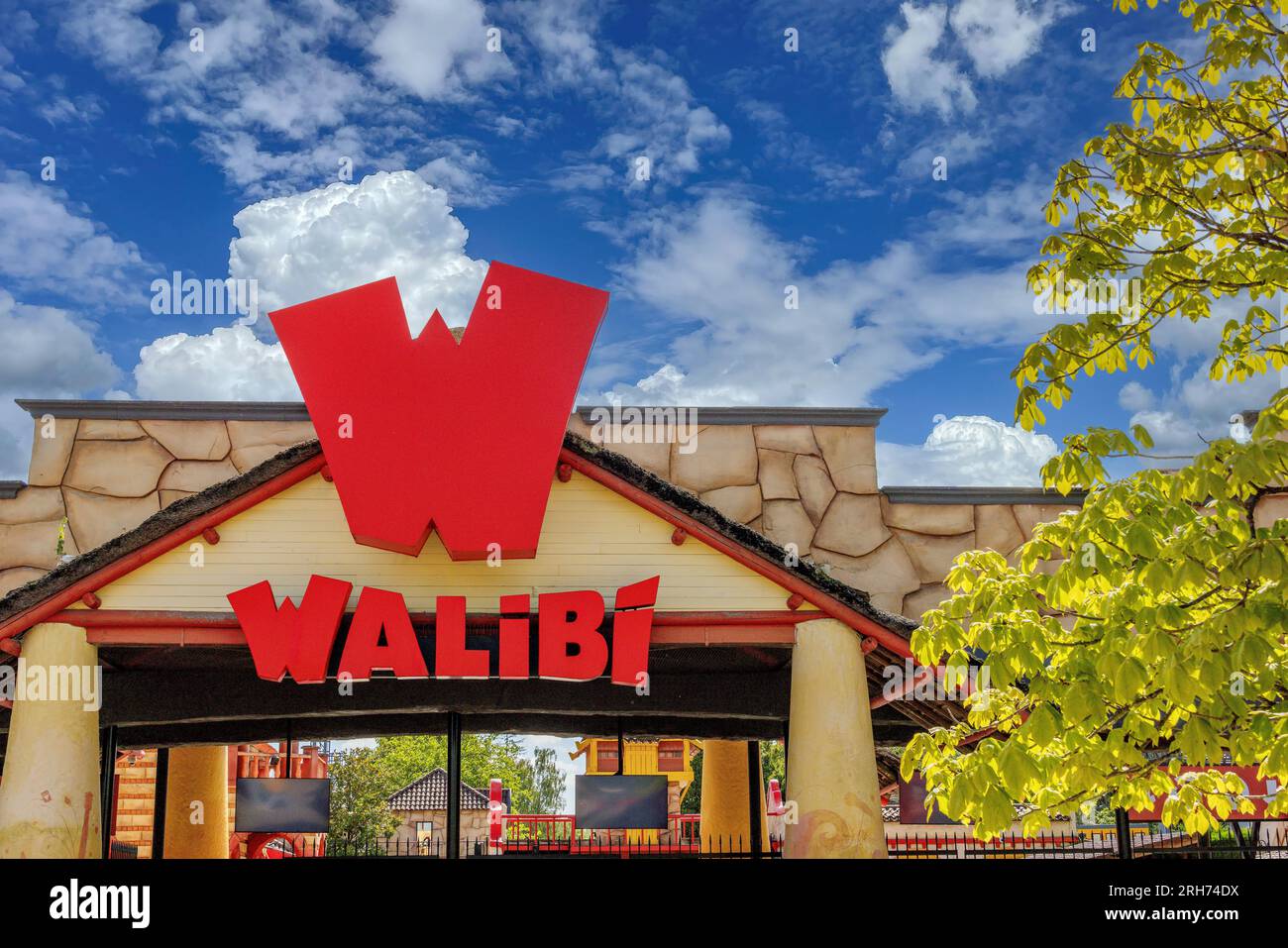 Walibi theme park belgium hi-res stock photography and images - Alamy