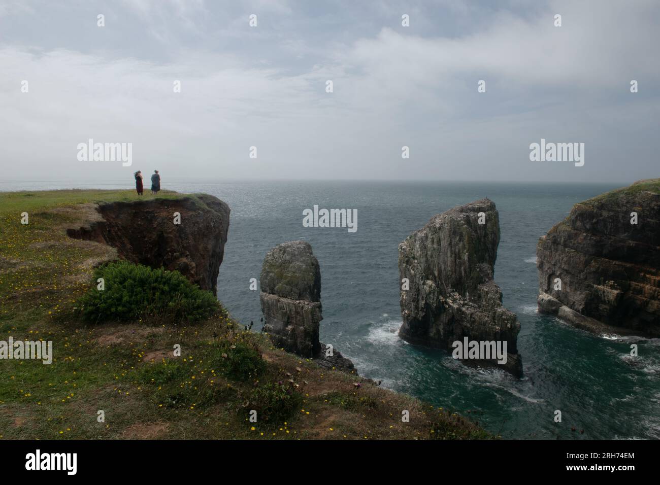 Sea stacks wales hi-res stock photography and images - Alamy