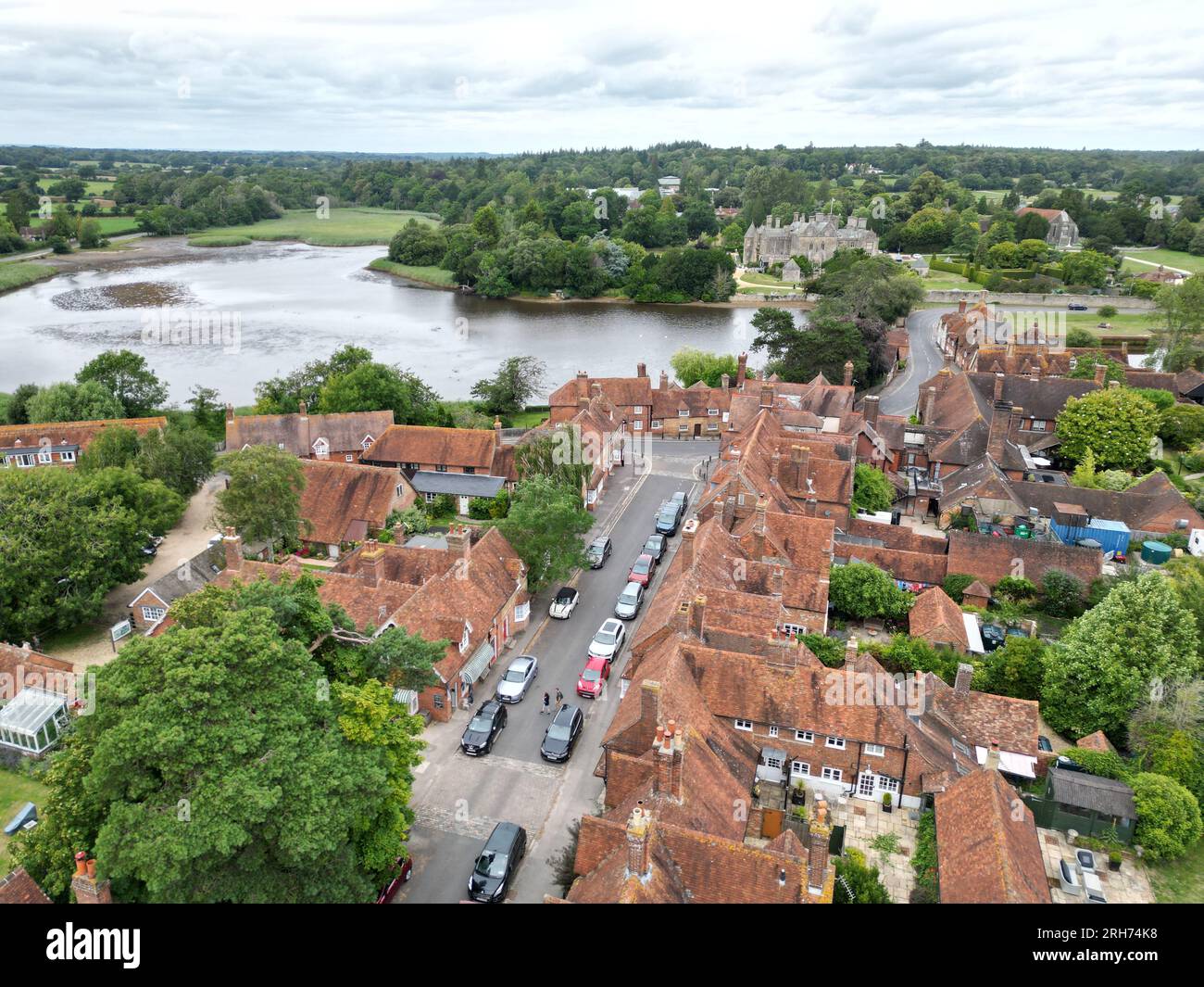 Beaulieu uk aerial hi-res stock photography and images - Alamy