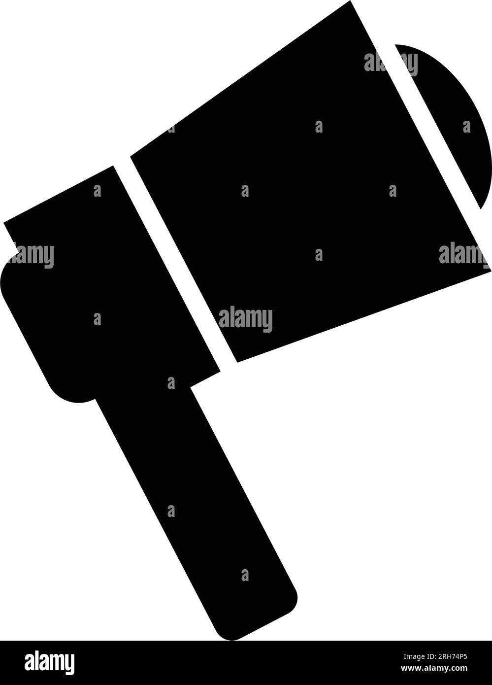 Speaker logo Black and White Stock Photos & Images - Alamy