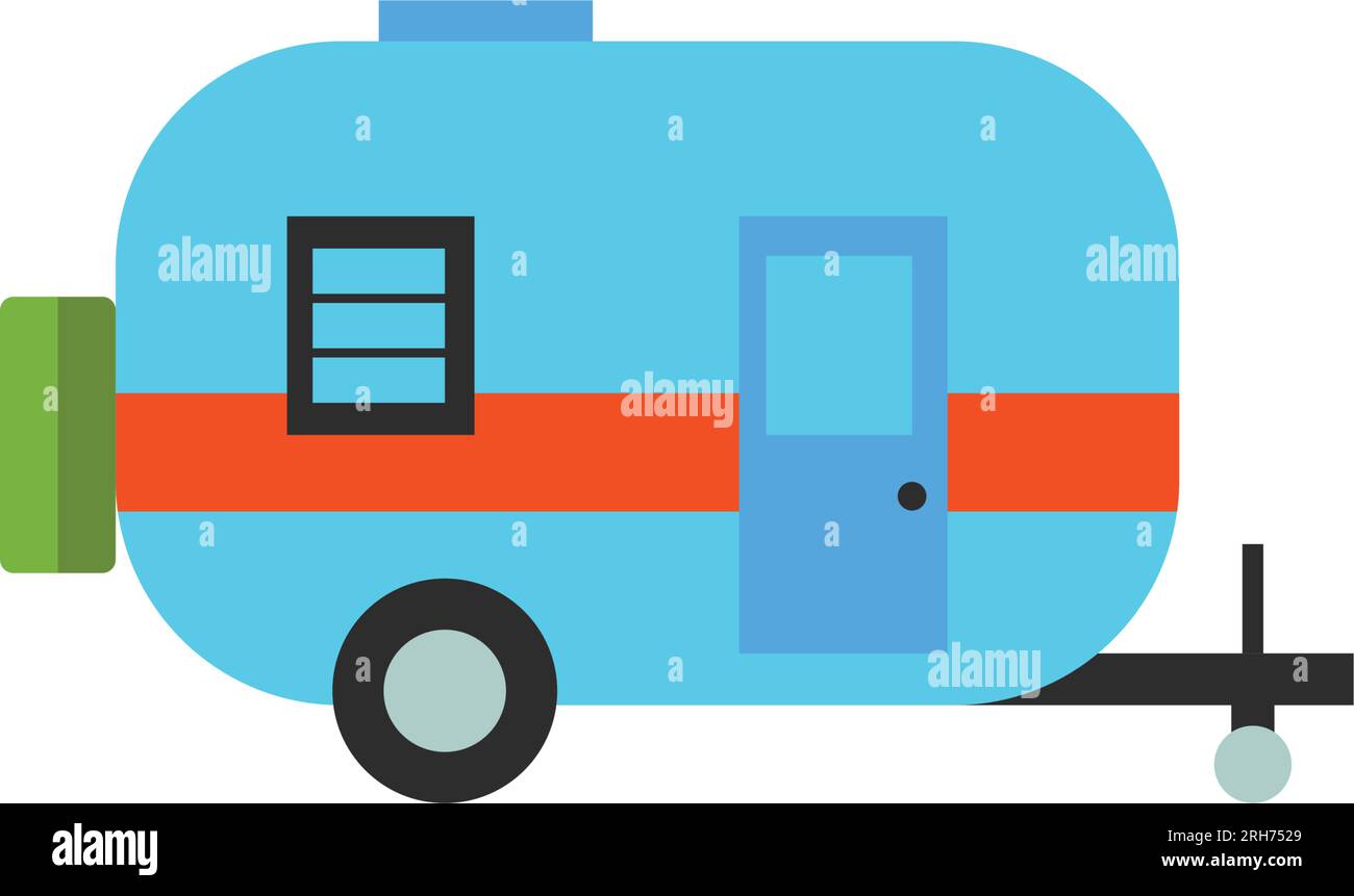 Camper vector icon Stock Vector Image & Art - Alamy