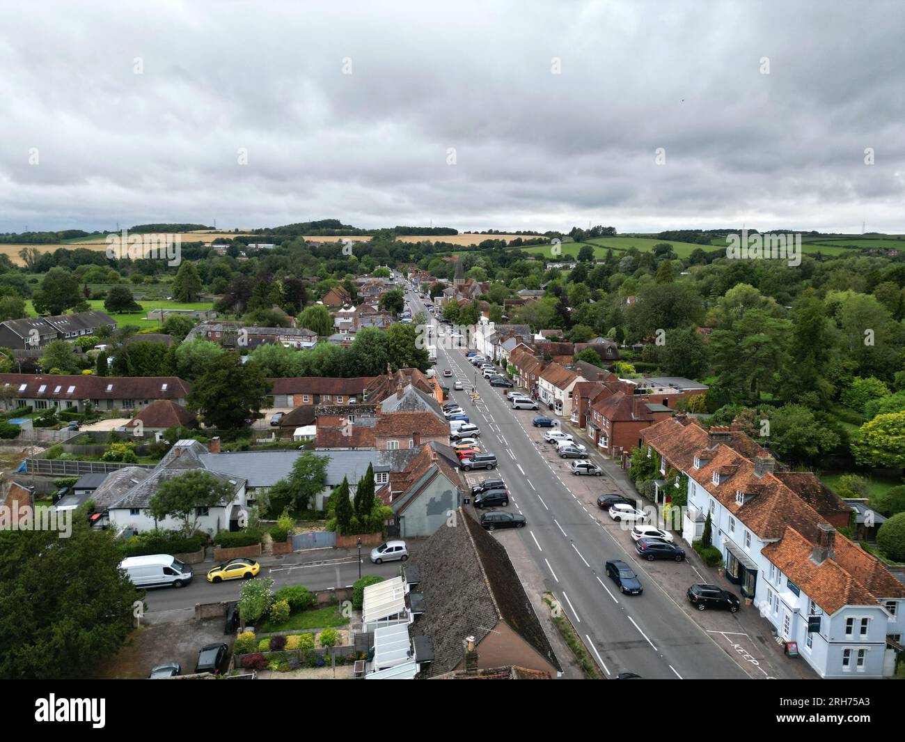 Test river stockbridge fishing hi-res stock photography and images - Alamy
