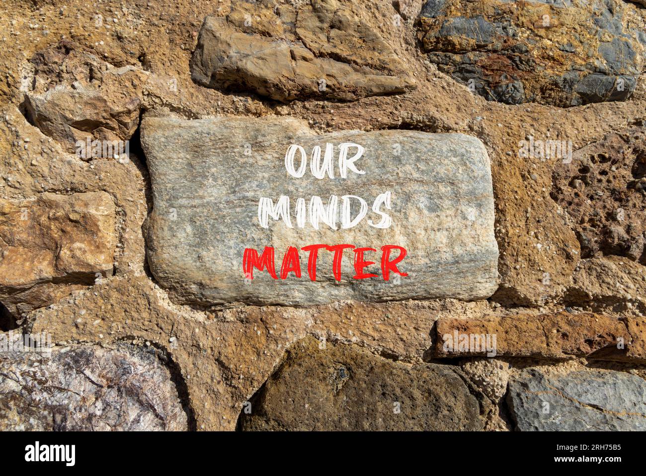 Our minds matter ourmindsmatter symbol. Concept words Our minds matter ...