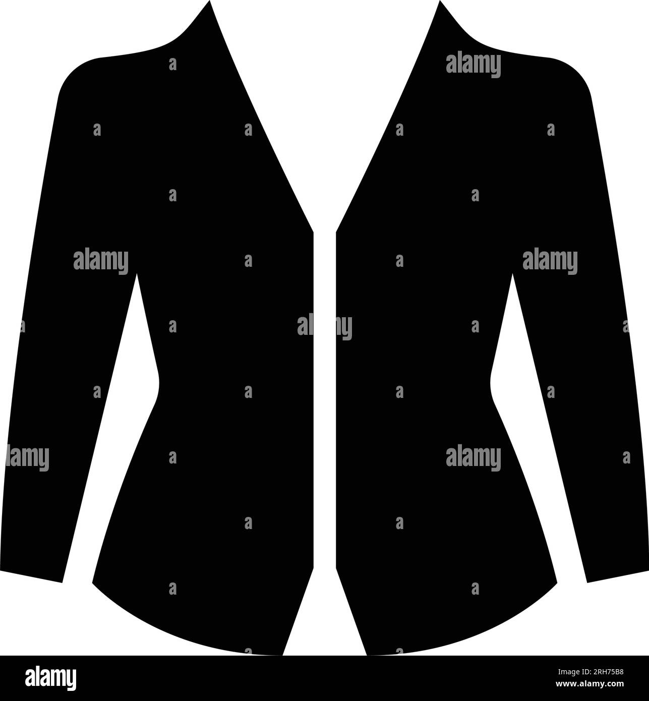 Female jacket simple icon Stock Vector Image & Art - Alamy