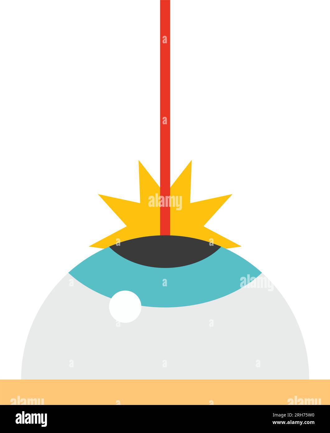 Laser vision correction icon Stock Vector Image & Art - Alamy