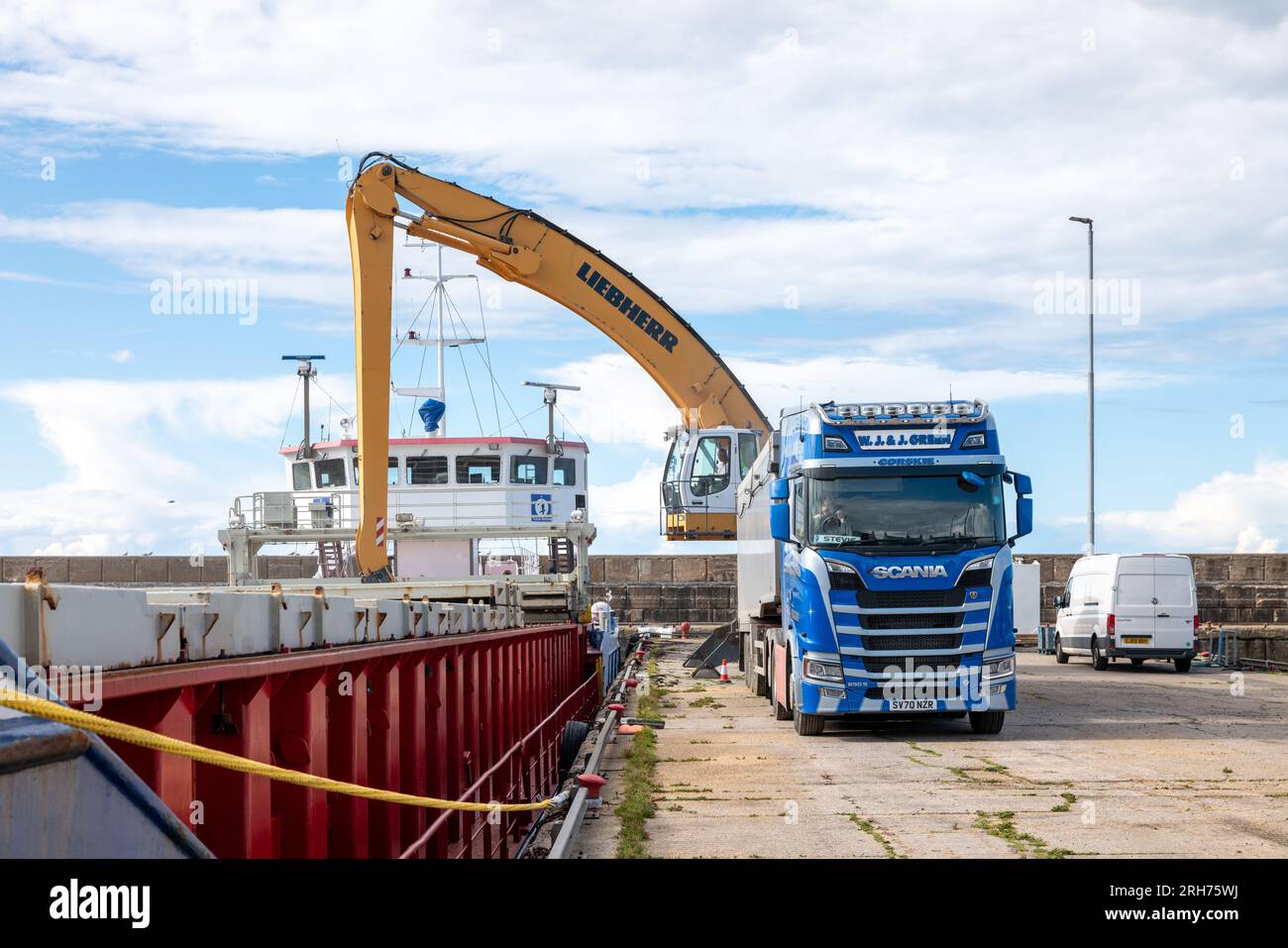 Buckie Harbour, Buckie, Moray, UK. 14th Aug, 2023. This is the General ... Buckie Harbour, Buckie, Moray, UK. 14th Aug, 2023. This is the General ...
