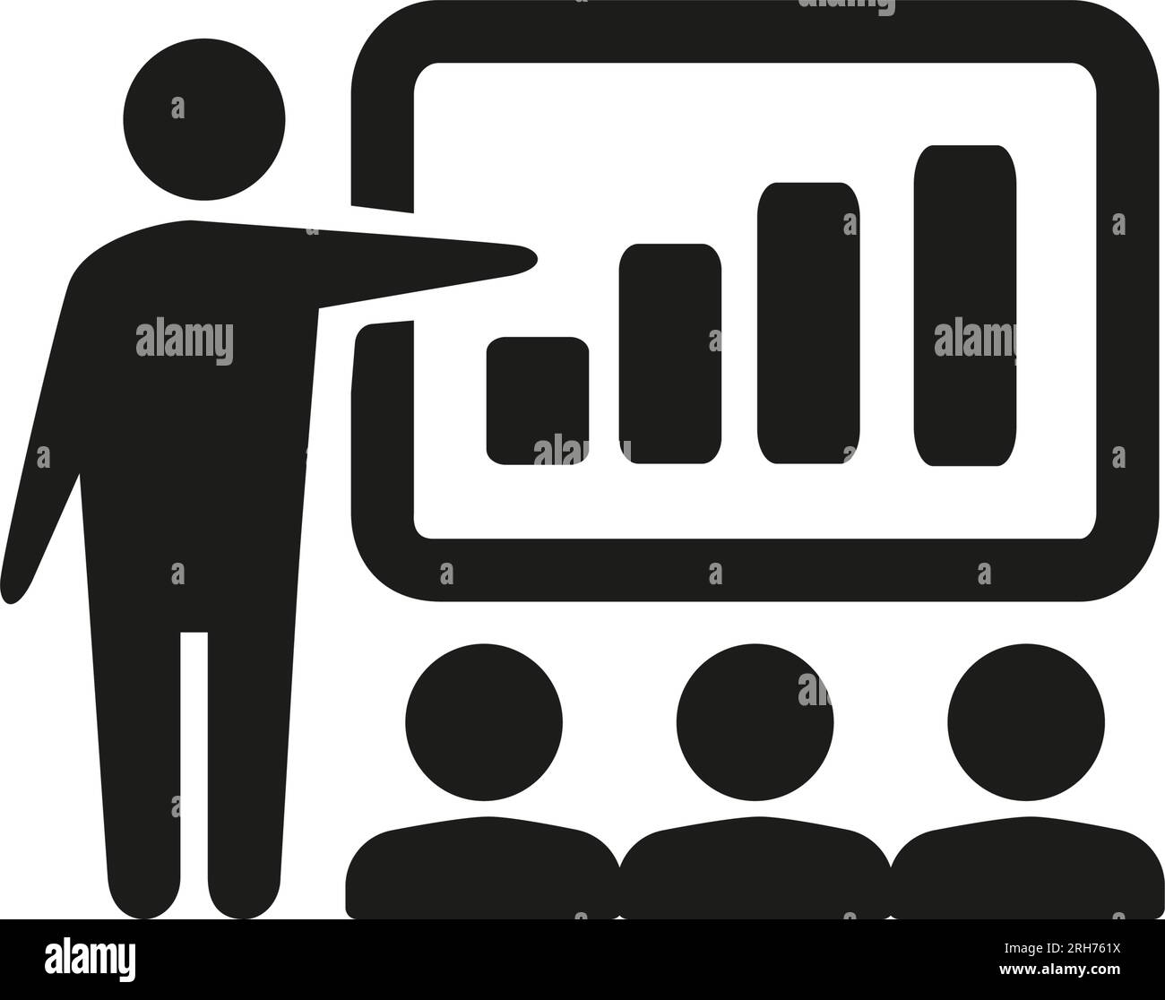 Teacher teaching leader Stock Vector Images - Alamy