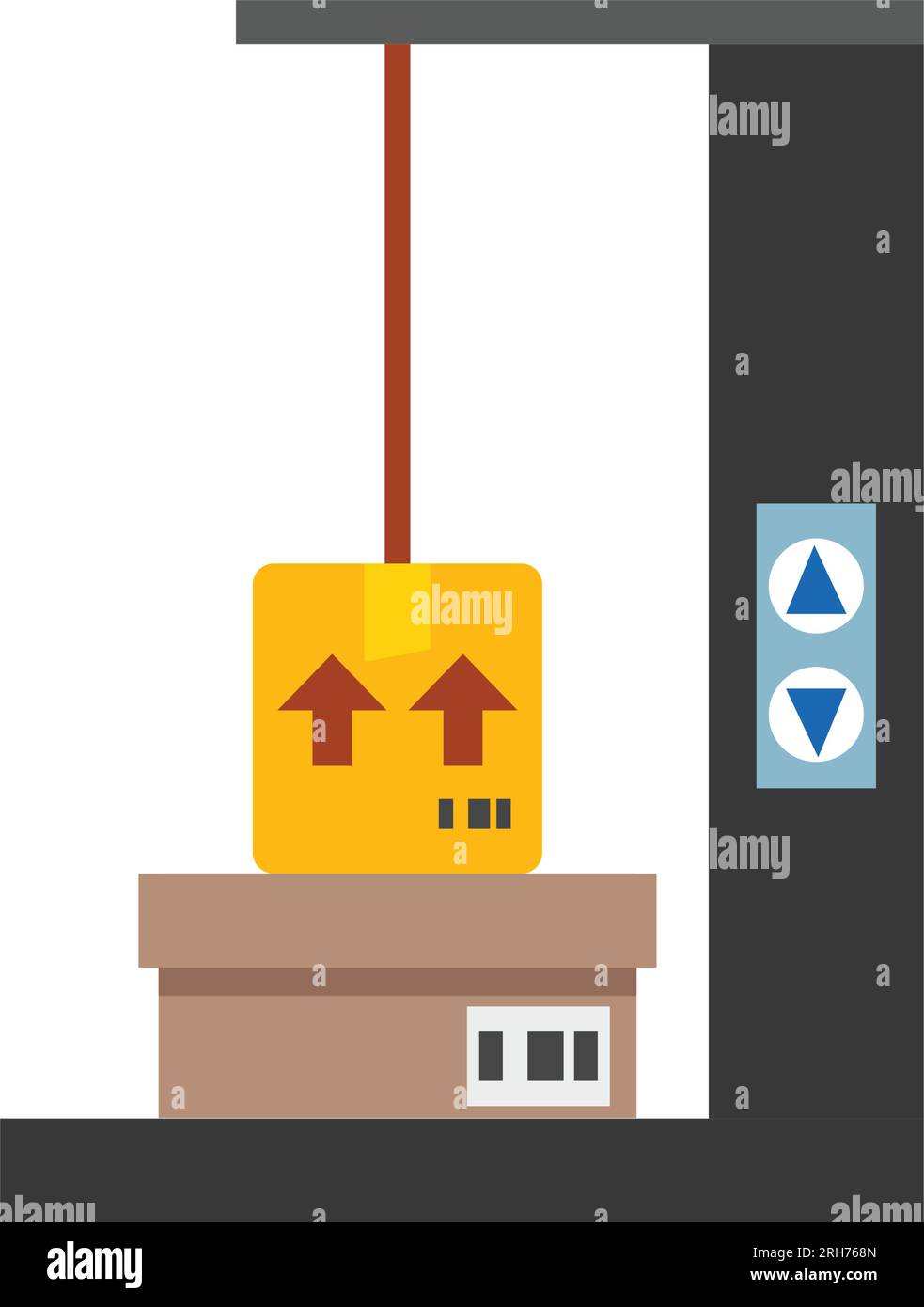 Elevator box Cut Out Stock Images & Pictures - Alamy