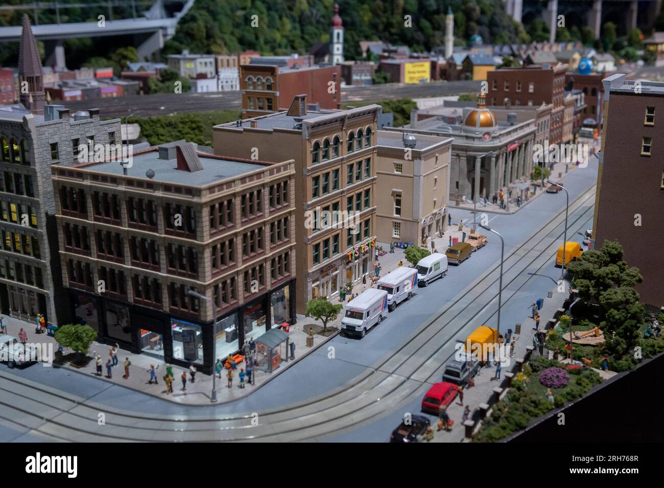 Toronto, ON, Canada - June 4, 2023: View of a Toronto Downtown on a ...