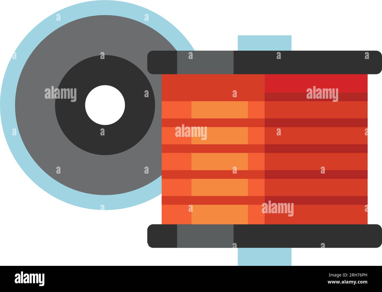 Spool with filament for 3d printing icon Stock Vector Image & Art - Alamy
