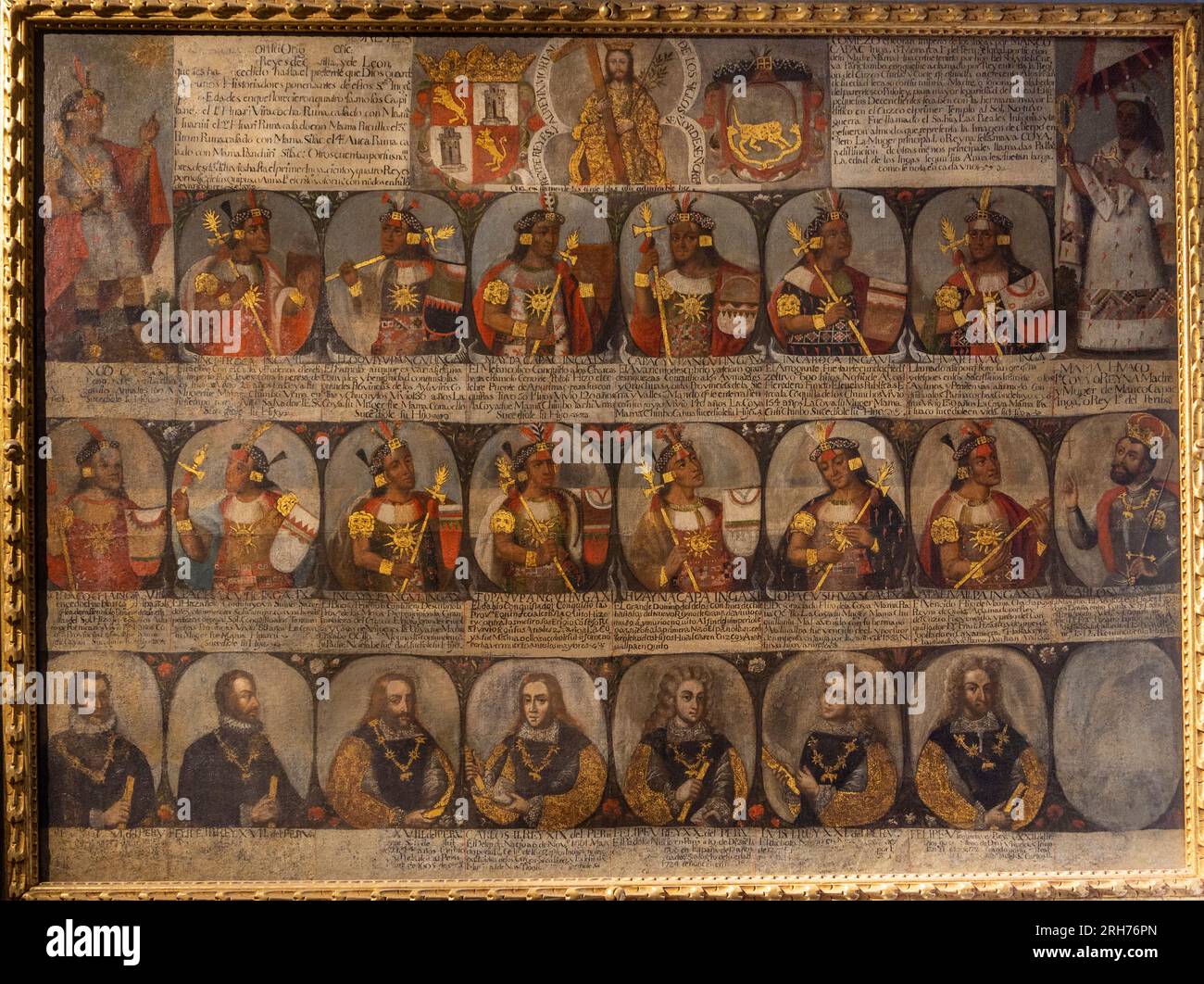Inca Royals Painting