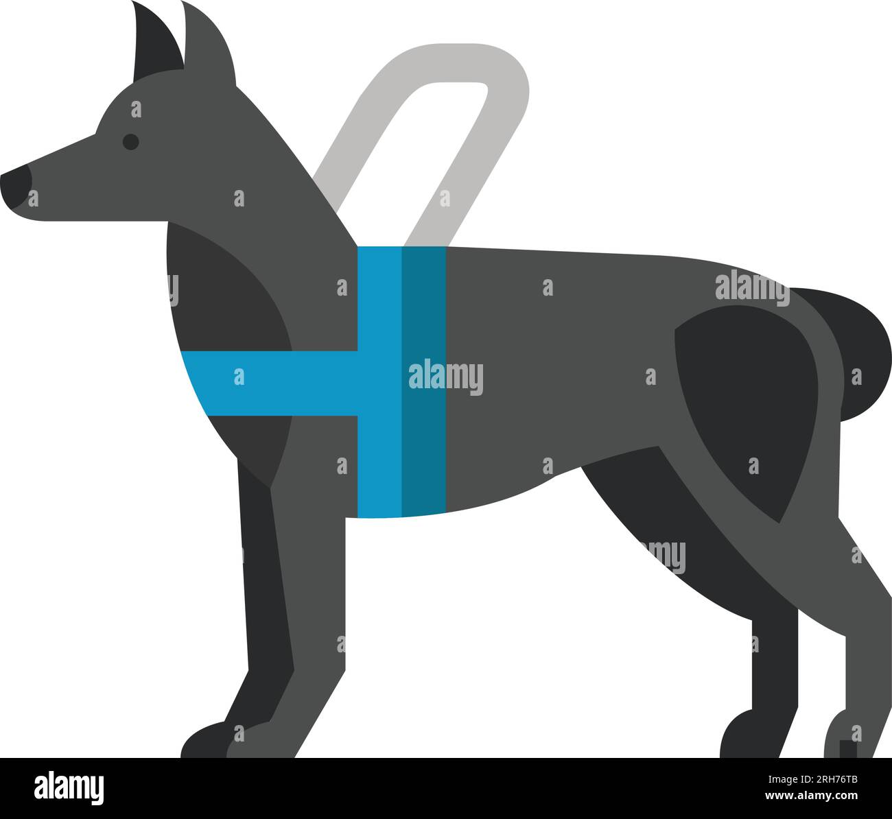 Guide dog icon Stock Vector Image & Art - Alamy