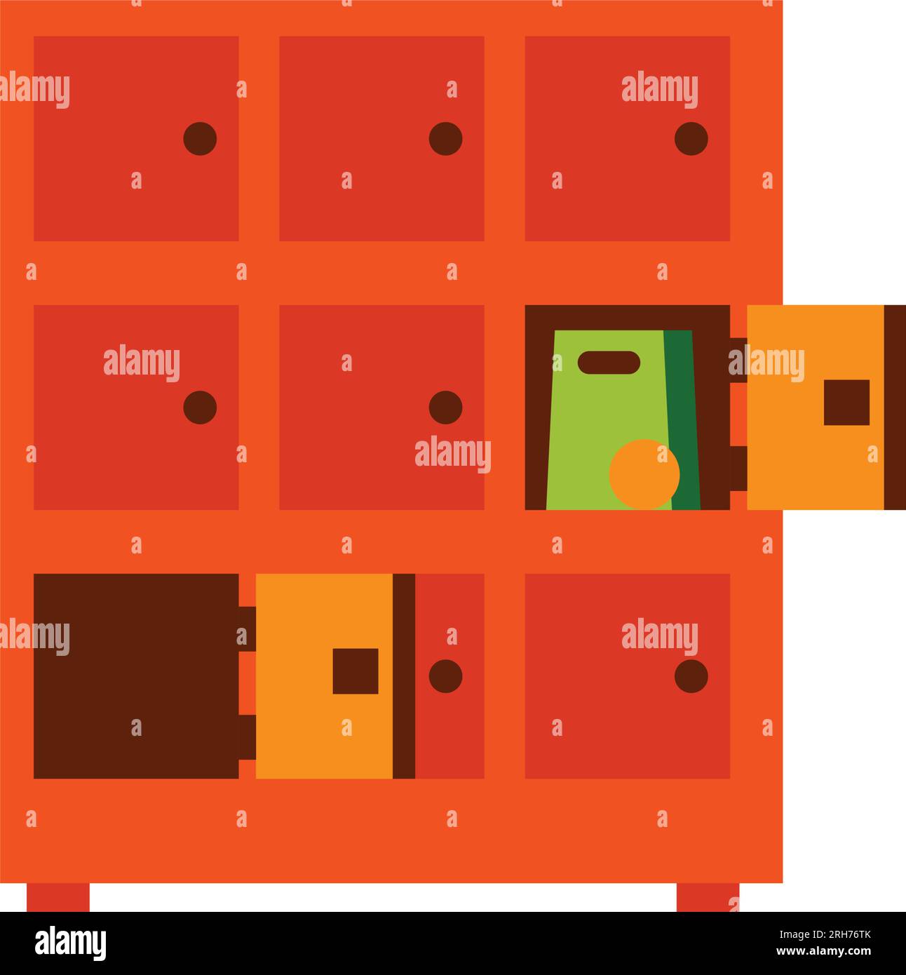 Customer storage lockers hi-res stock photography and images - Alamy