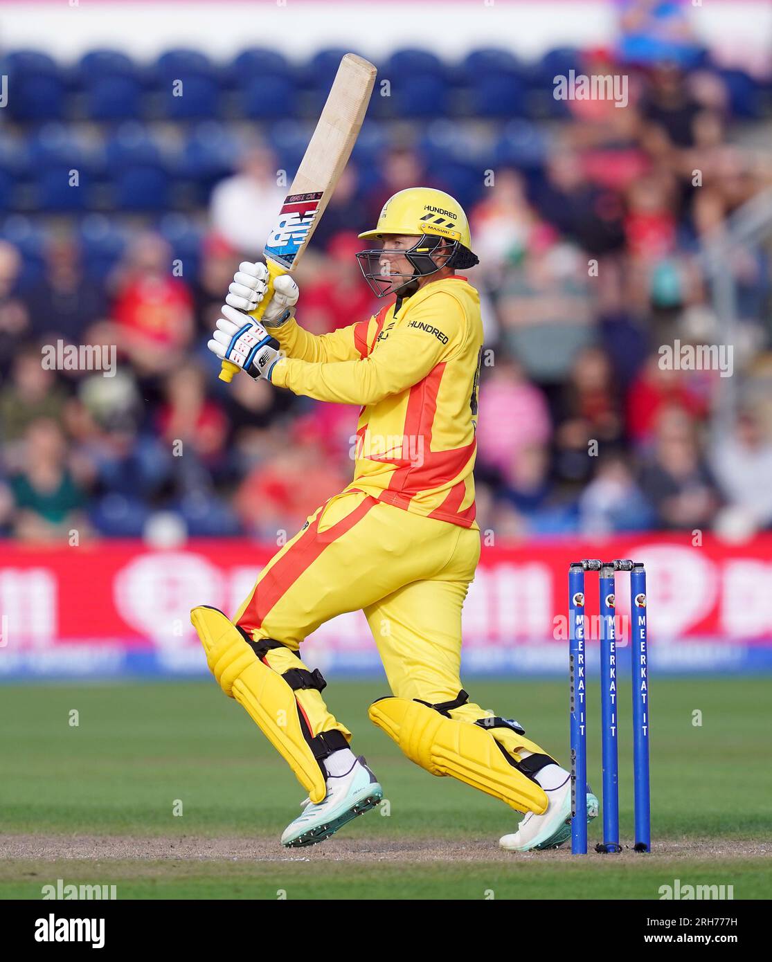 Trent Rockets' Joe Root batting during The Hundred match at Sophia ...