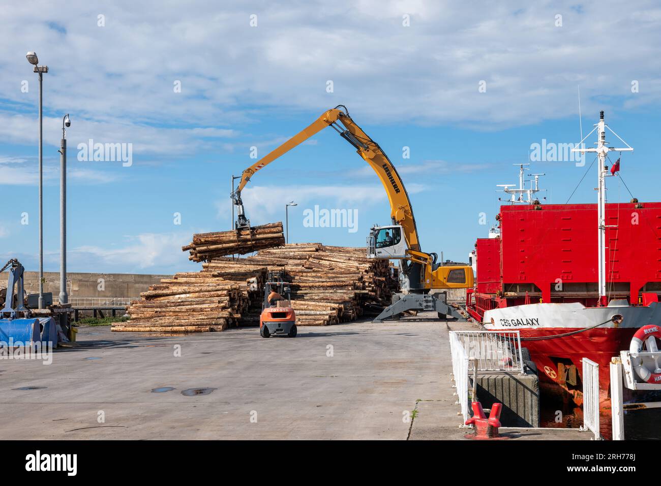 Buckie Harbour, Buckie, Moray, UK. 14th Aug, 2023. This is the General ...
