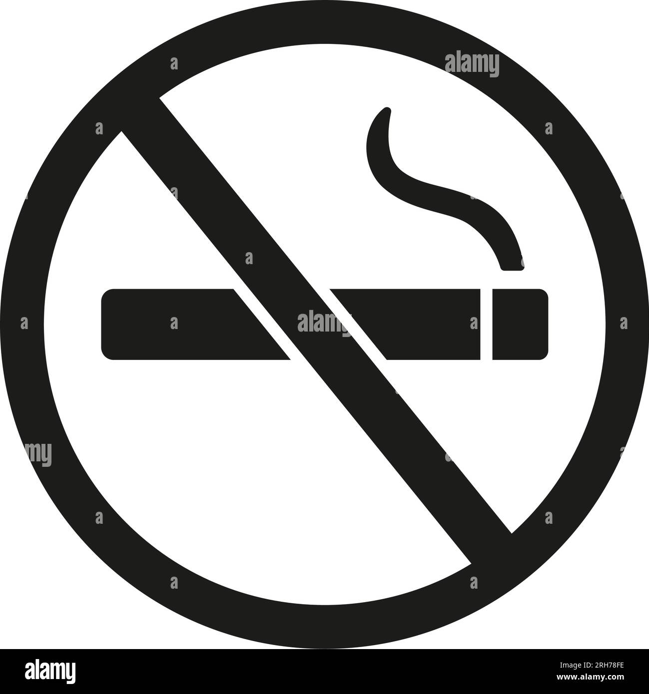 No smoking icon Stock Vector Image & Art - Alamy