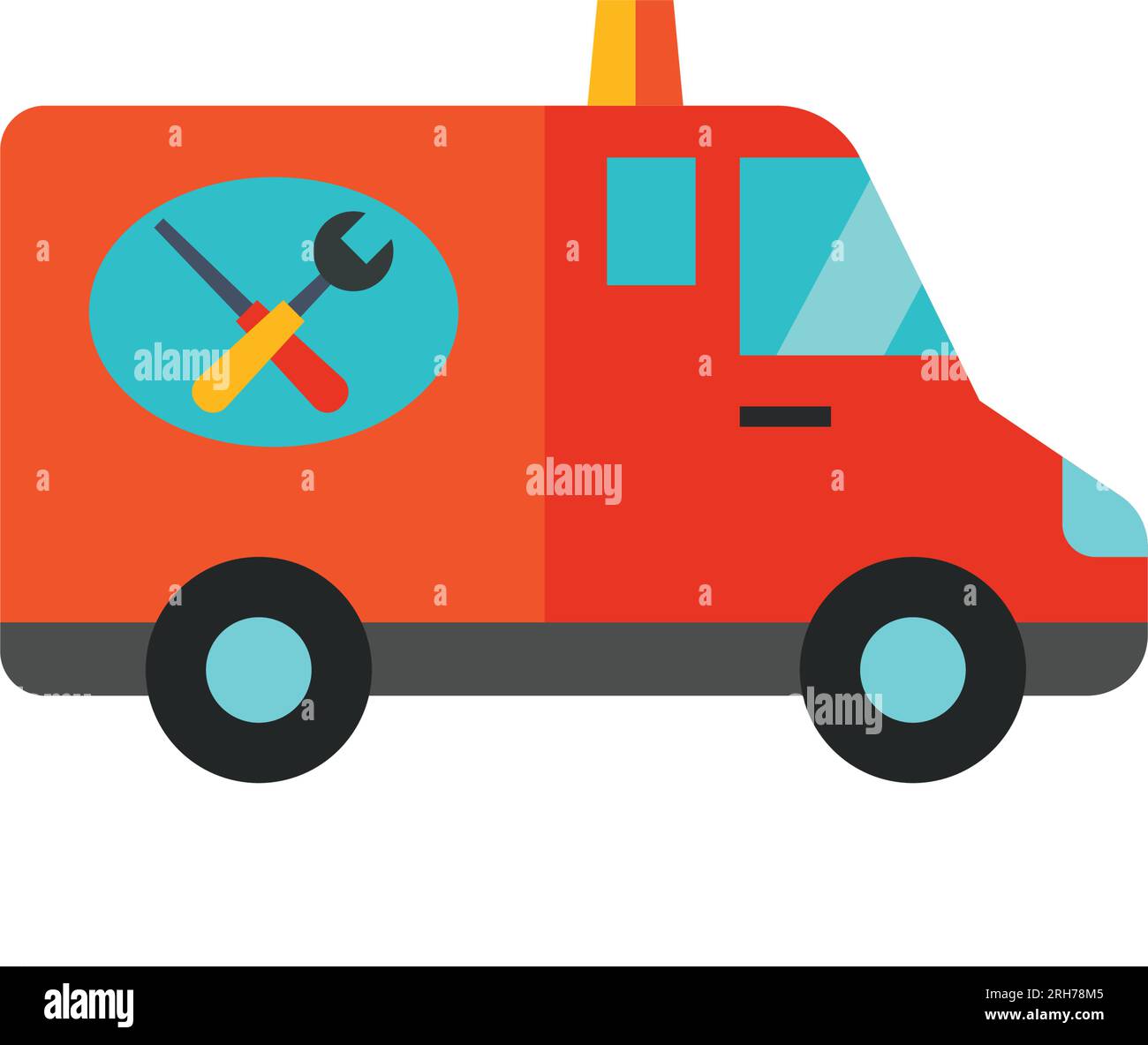Plumbing van hi-res stock photography and images - Alamy