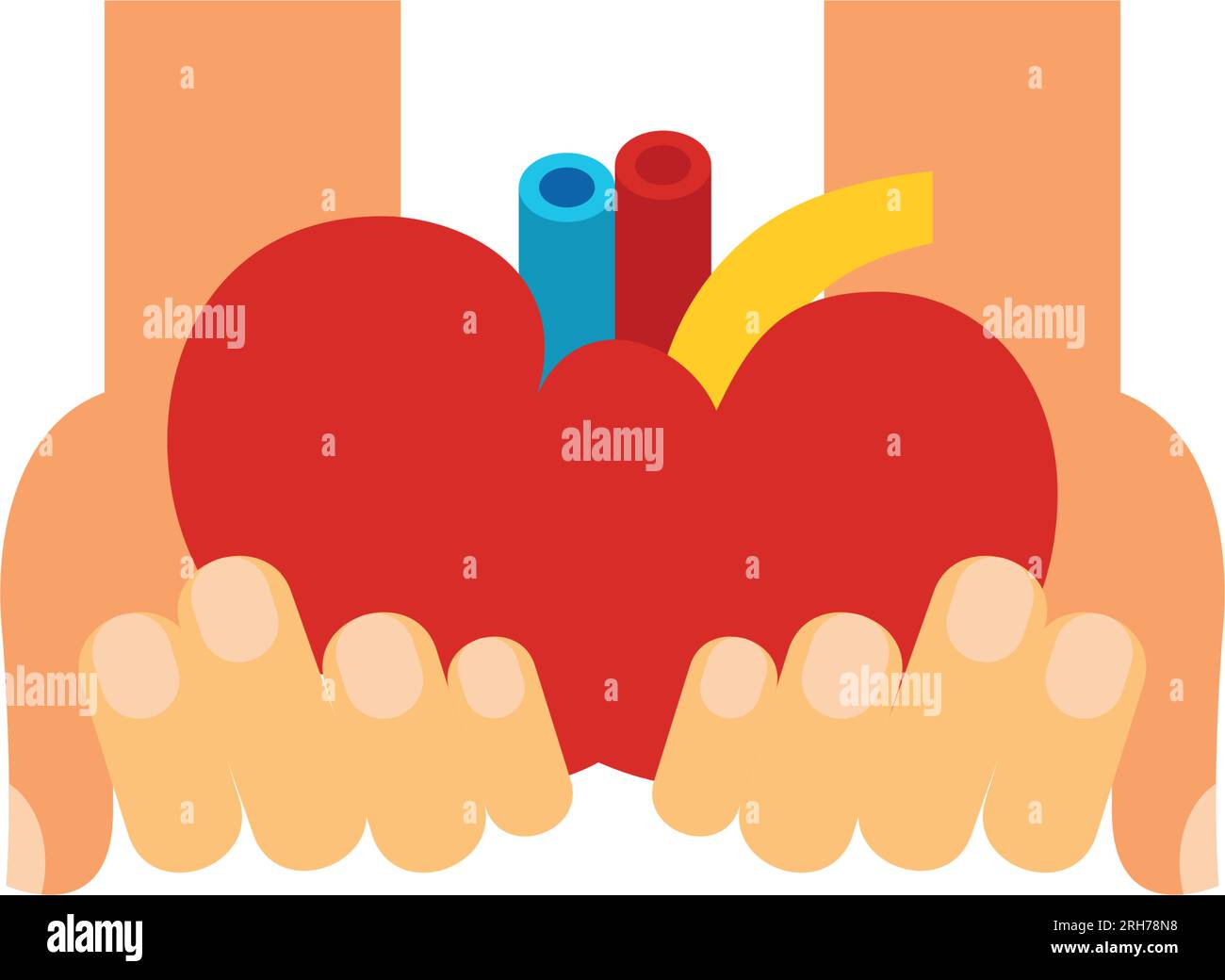 Organ donation concept icon Stock Vector Image & Art - Alamy