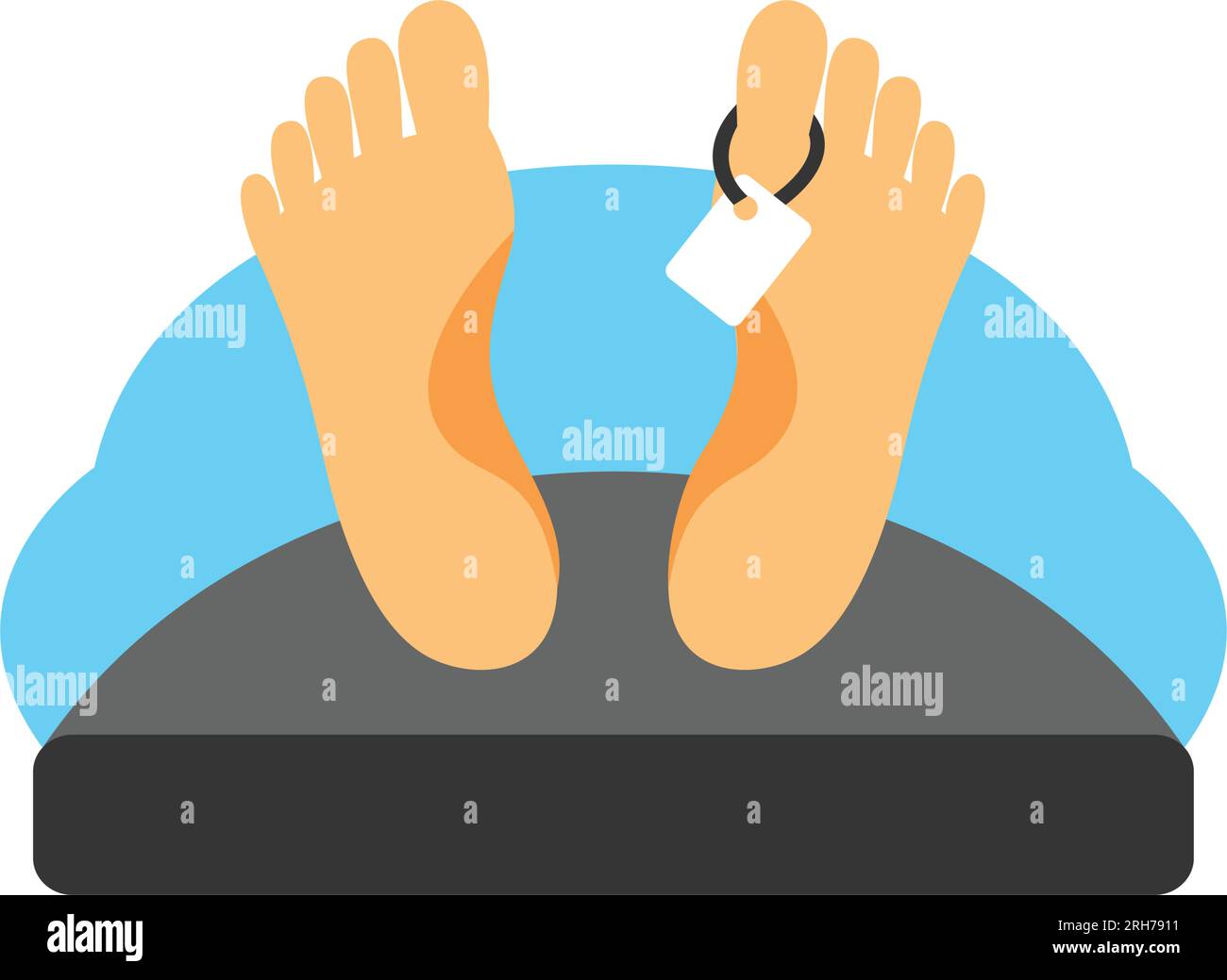 Dead body hospital Stock Vector Images - Alamy