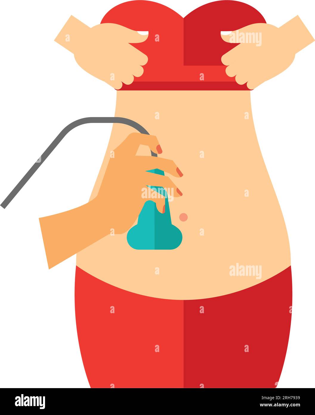 Diagnosis maternity Stock Vector Images - Alamy