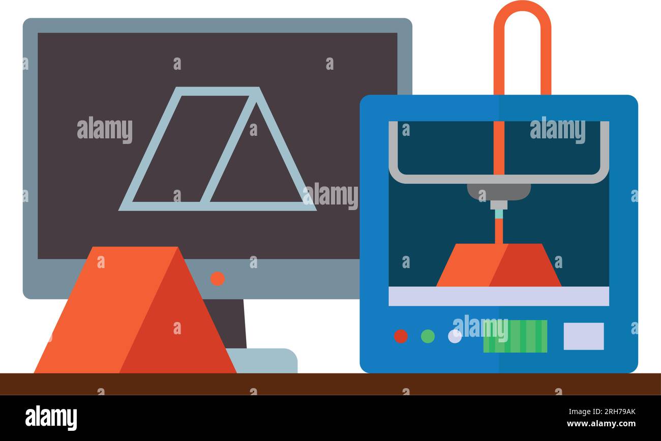 Image to 3d model app Stock Vector Images - Alamy