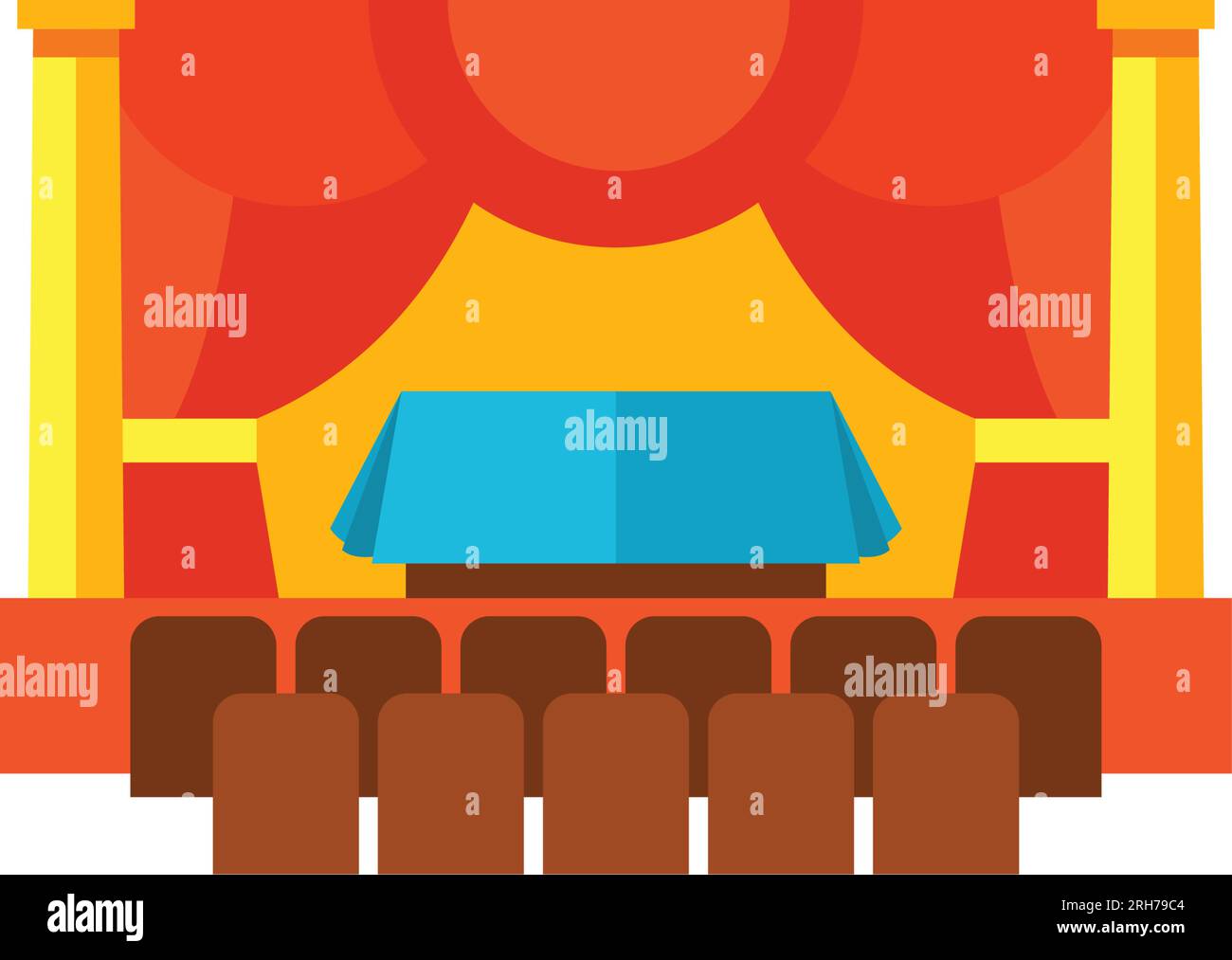 Conference room layout Cut Out Stock Images & Pictures - Alamy