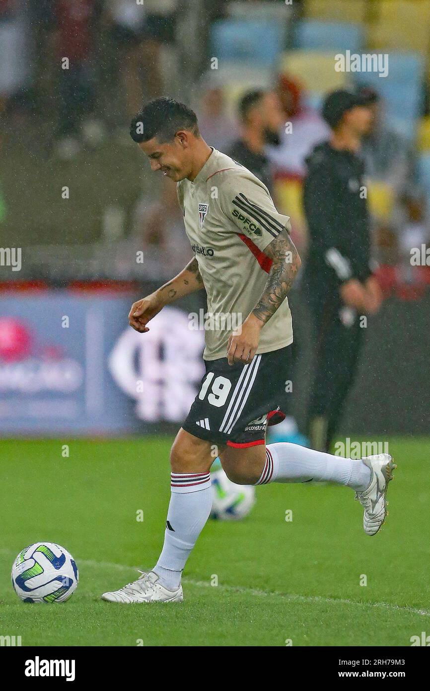13th August 2023: Maracana Stadium Rio de Janeiro, Brazil ; James ...