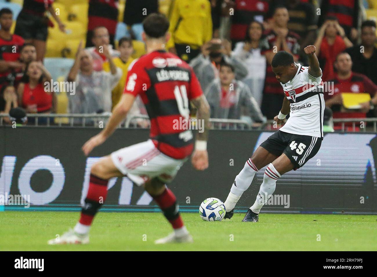 13th August 2023: Maracana Stadium Rio de Janeiro, Brazil ; Nathan ...