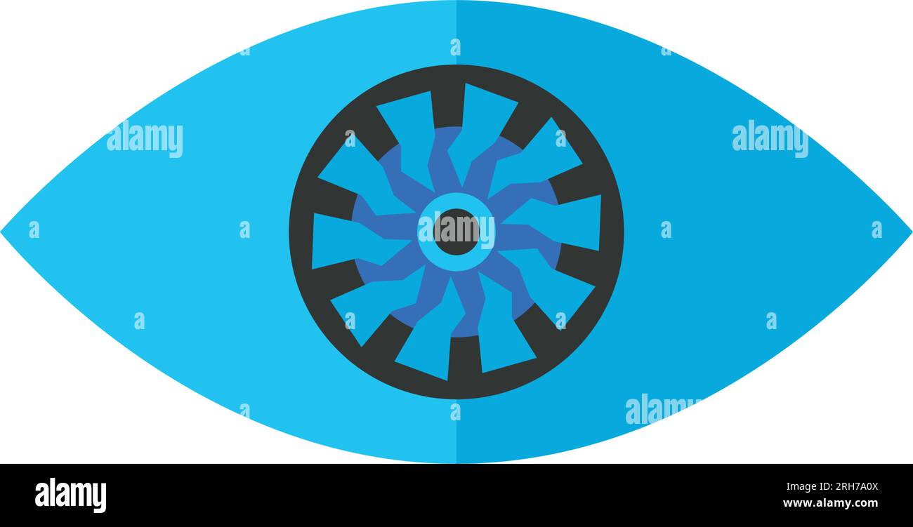 Cyber eye icon Stock Vector Image & Art - Alamy