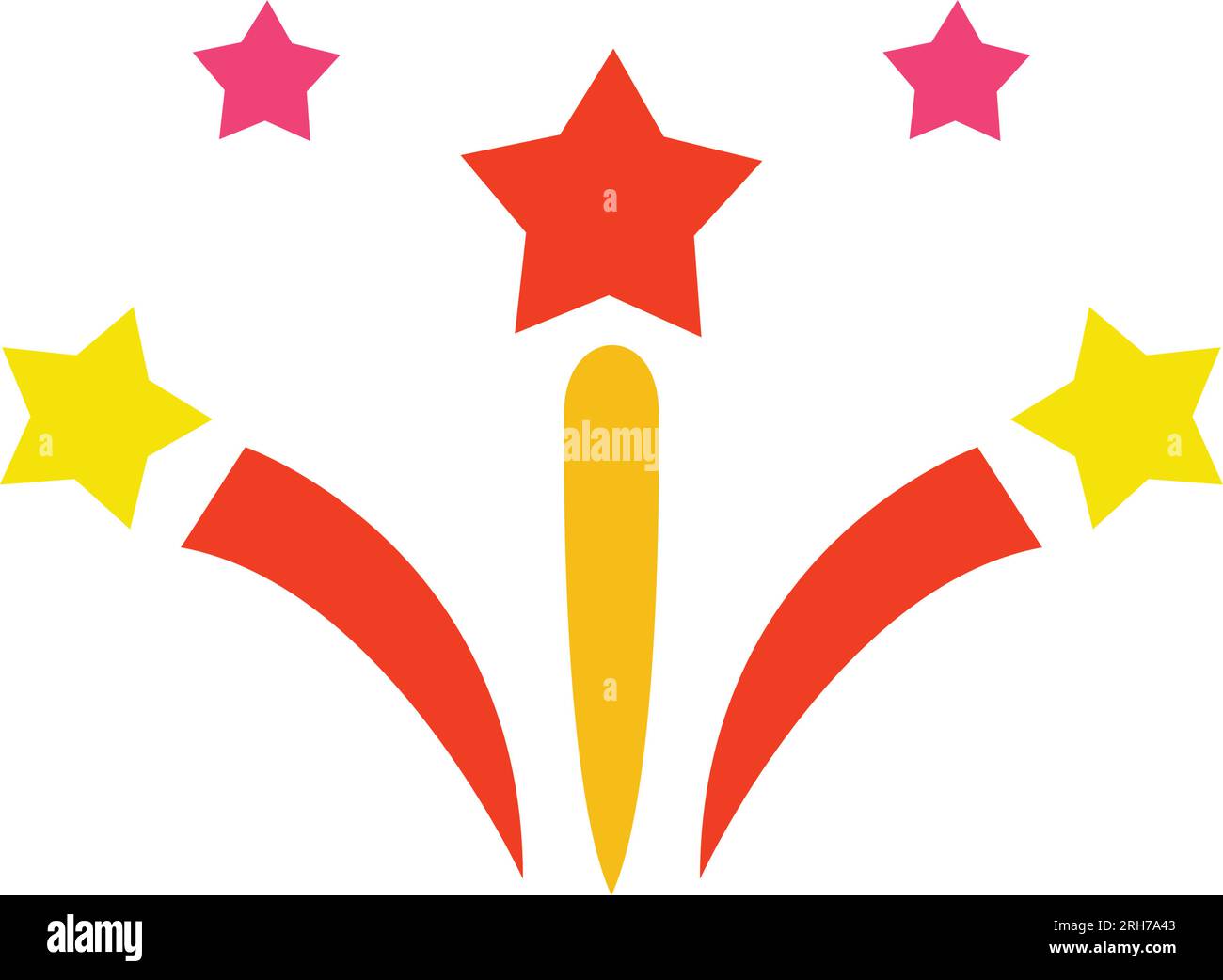 Star fireworks pattern vector icon Stock Vector Image & Art - Alamy