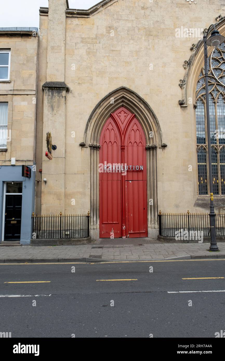 Revolution cocktail and restaurant in a converted church Cheltenham, UK ...