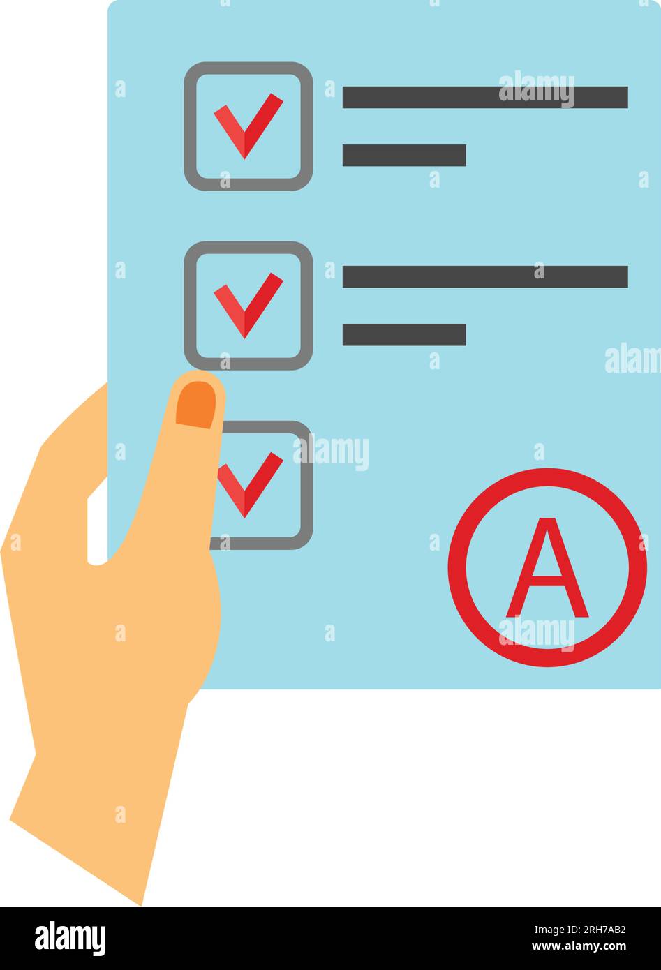 Examination quiz paper icon Stock Vector Image & Art - Alamy