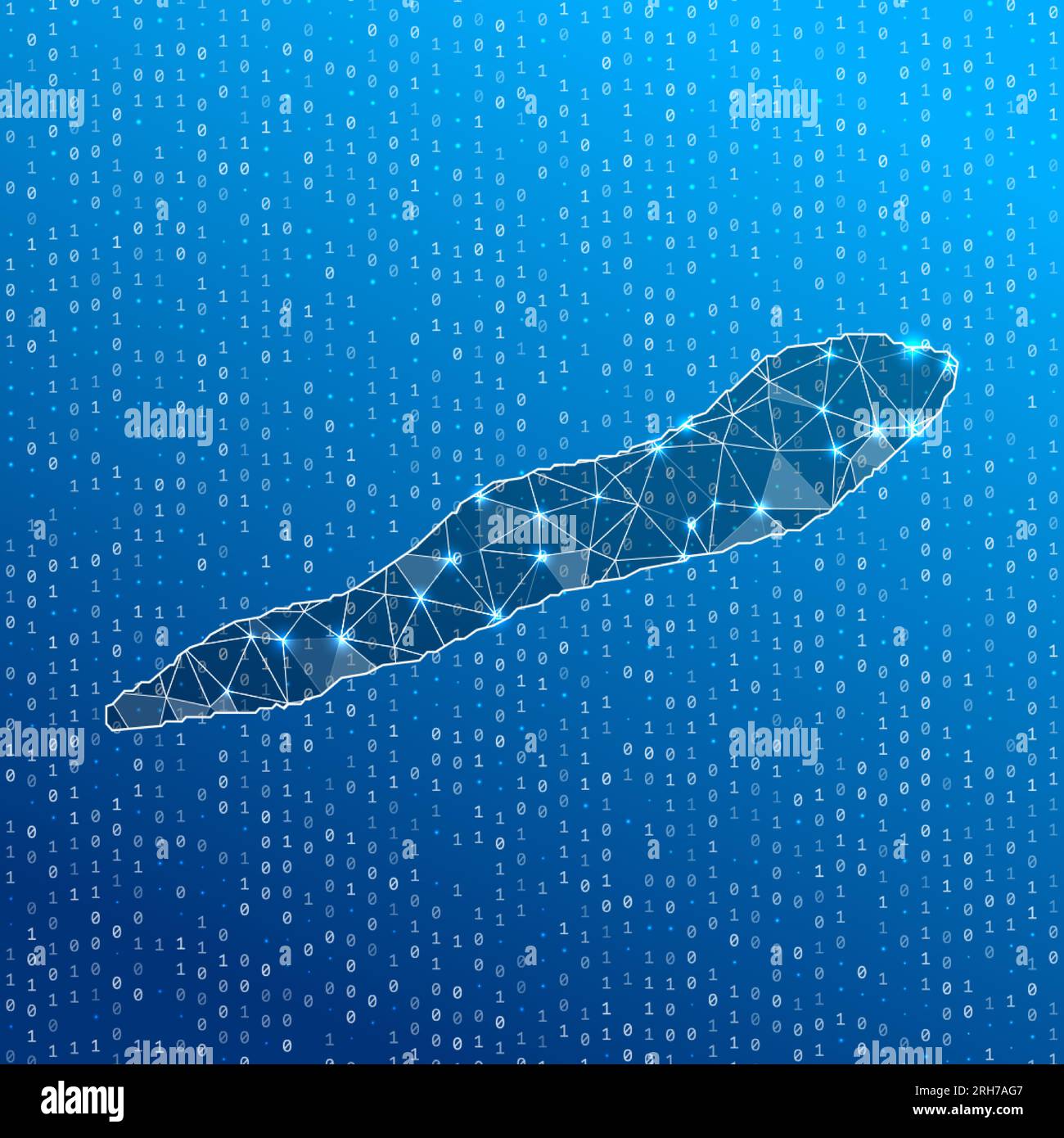Cayman islands digital map Stock Vector Images - Alamy