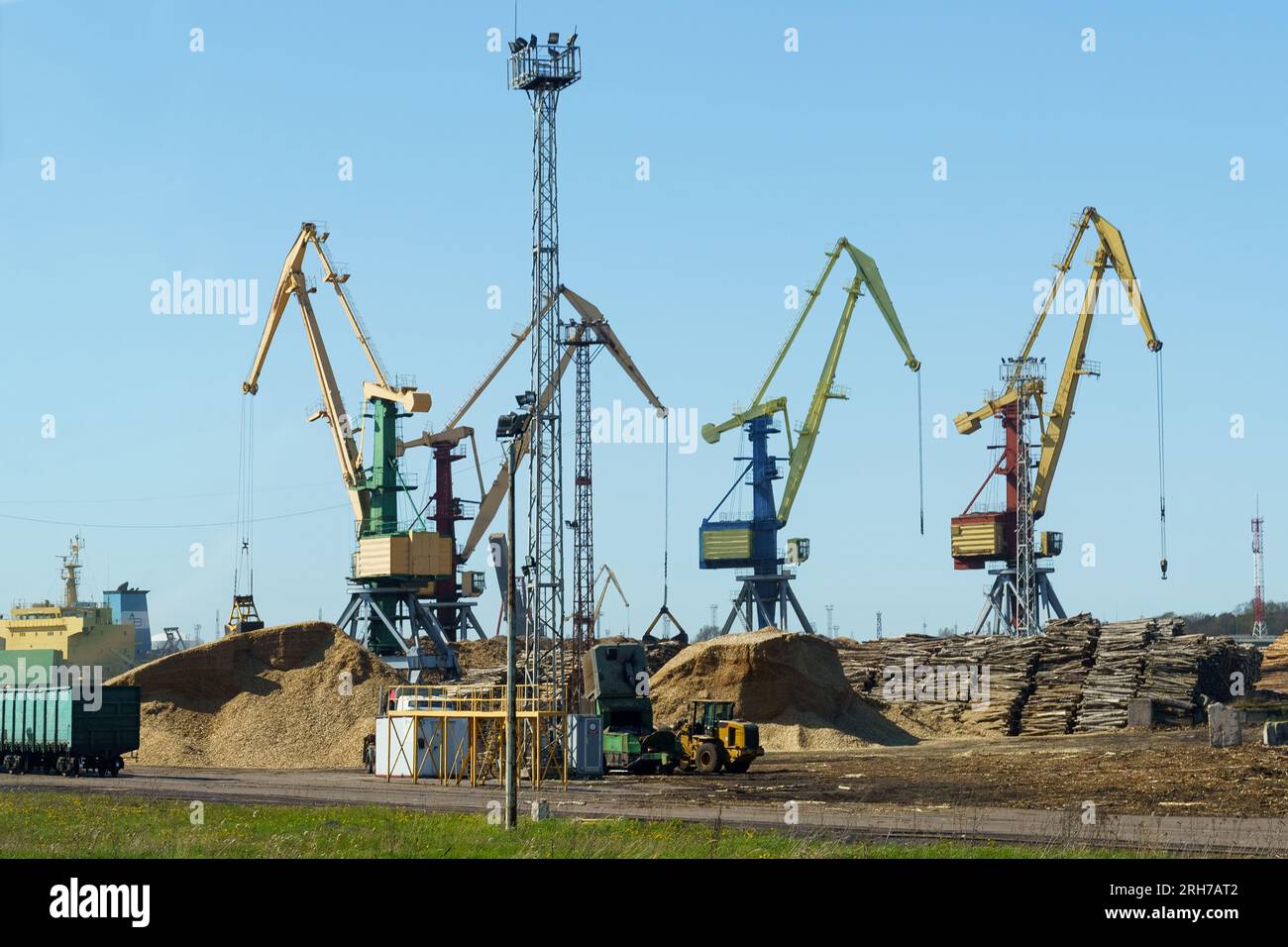 Terminal logs hi-res stock photography and images - Alamy