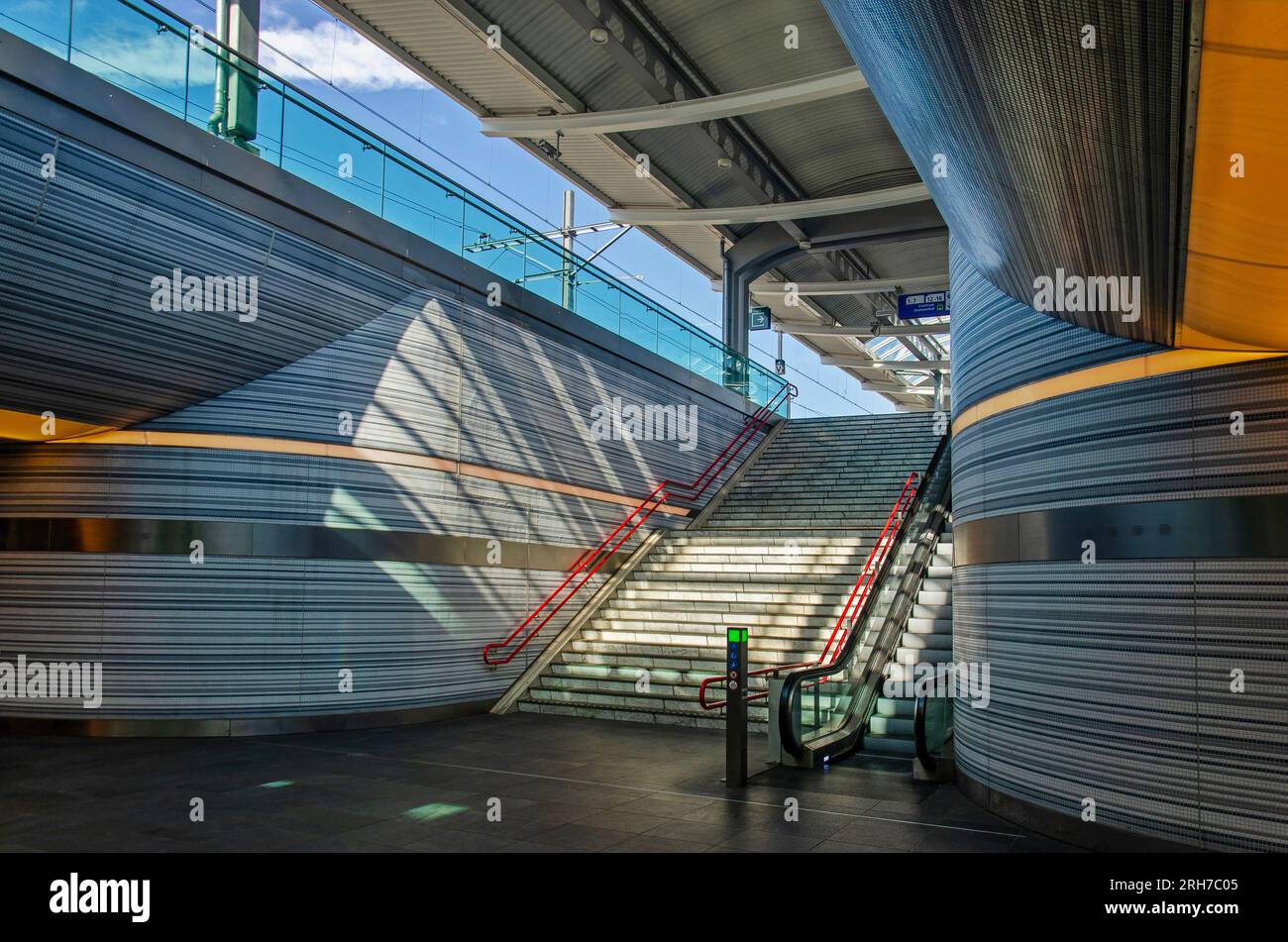 Zwolle, The Netherlands, August 9, 2023: interior view of the central ...