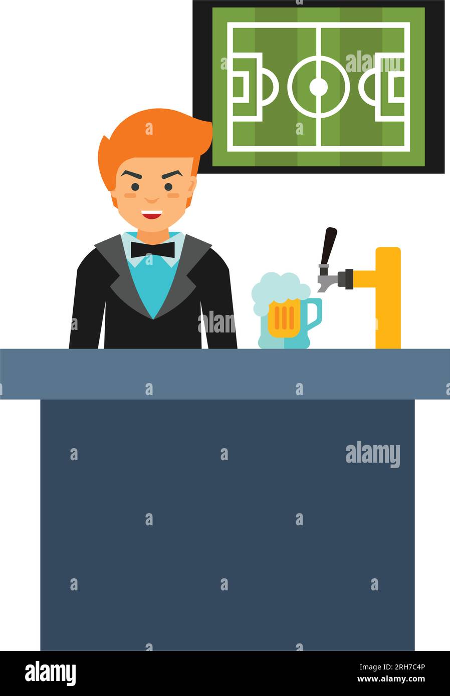 Sport fan beer Cut Out Stock Images & Pictures - Alamy