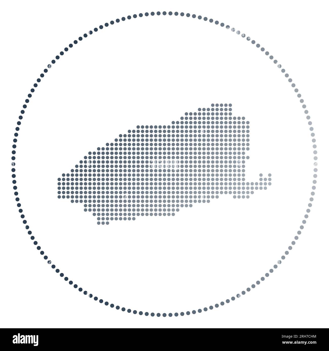 Imbros digital badge. Dotted style map of Imbros in circle. Tech icon ... Imbros digital badge. Dotted style map of Imbros in circle. Tech icon ...
