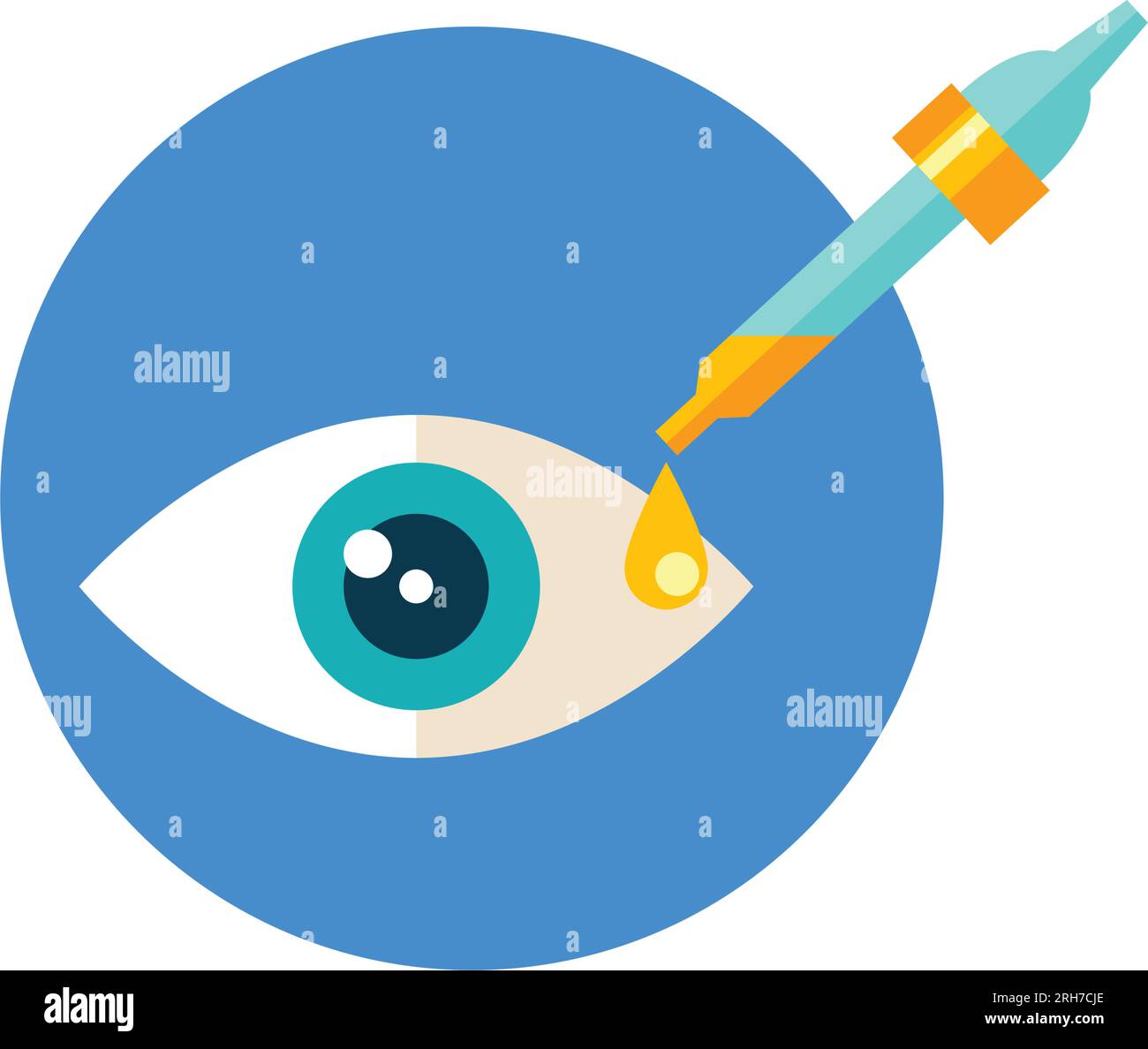 Eye test icon Stock Vector Image & Art - Alamy