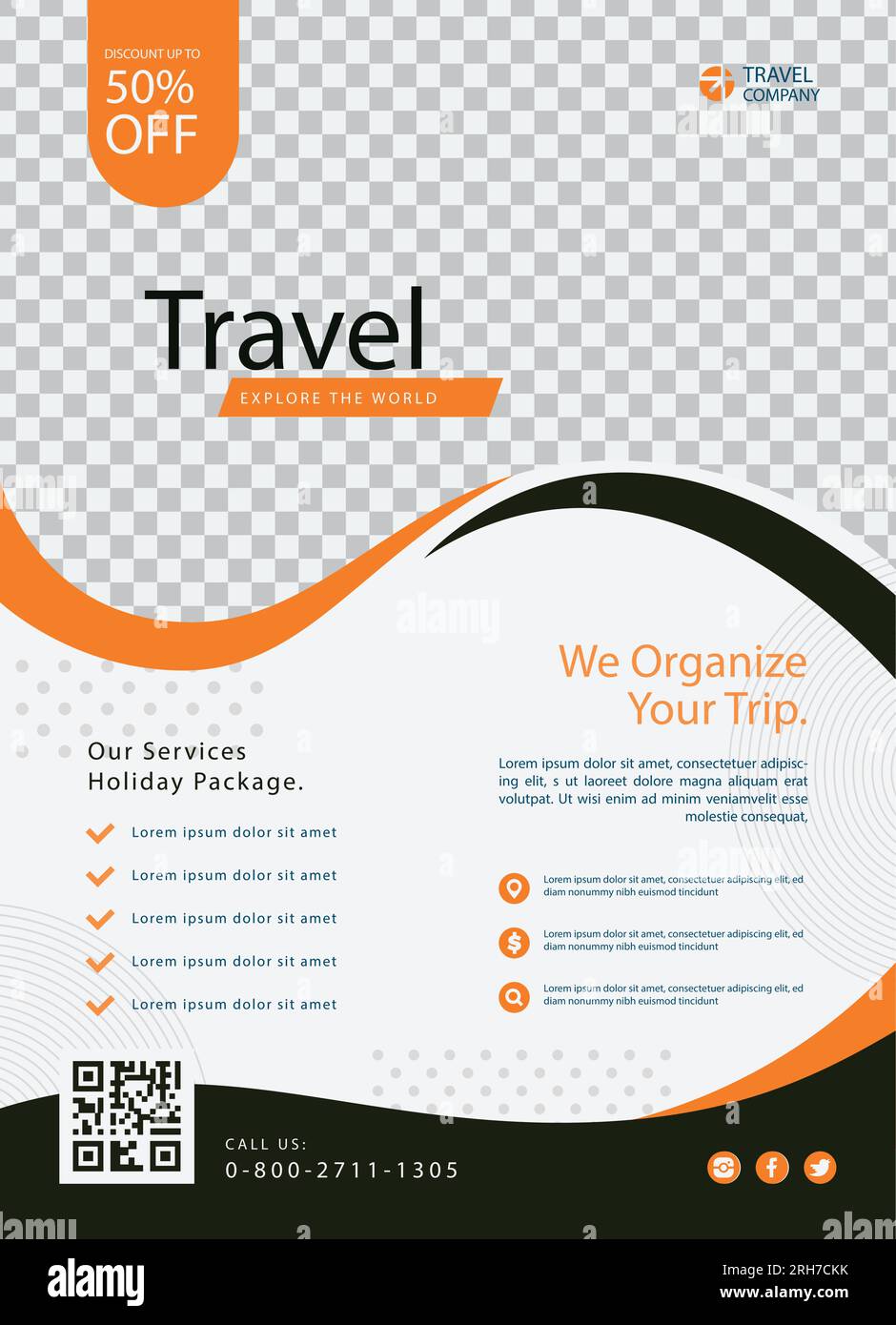 Flyer design templates hi-res stock photography and images - Alamy