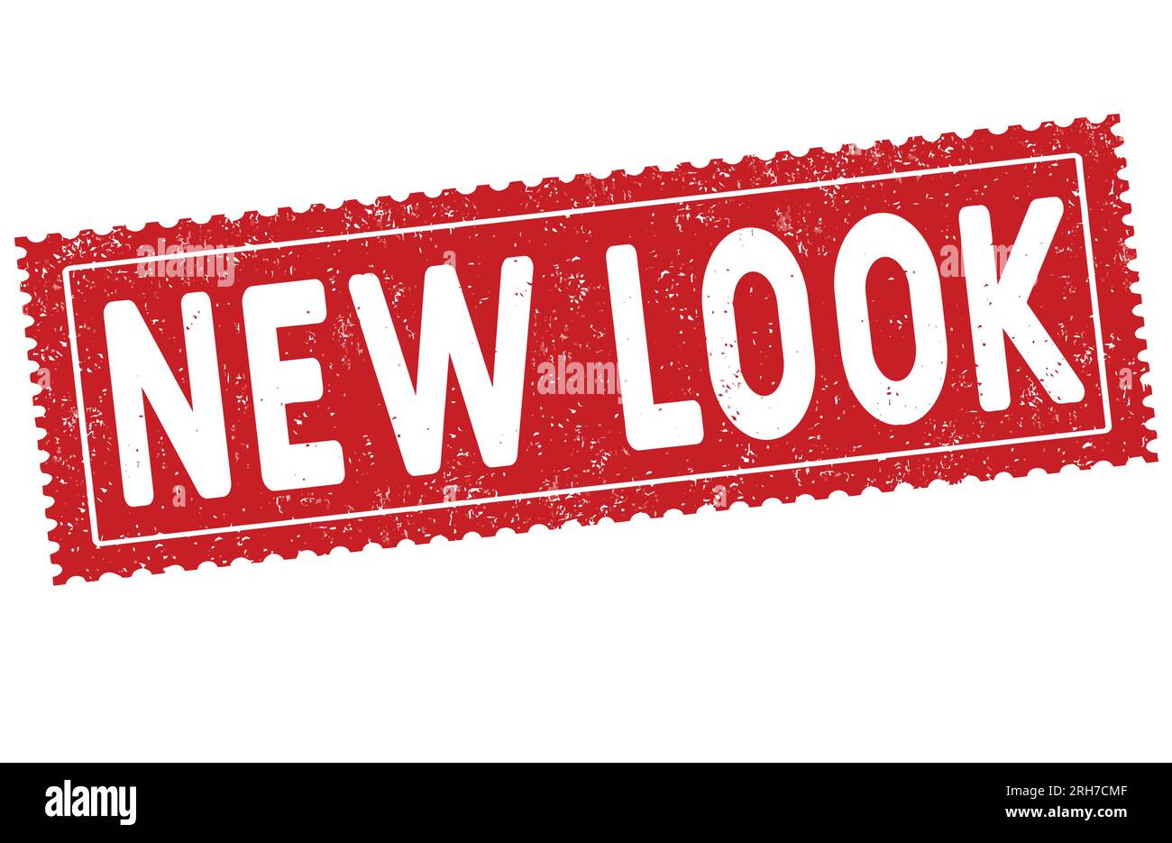 New look grunge rubber stamp on white background, vector illustration ...