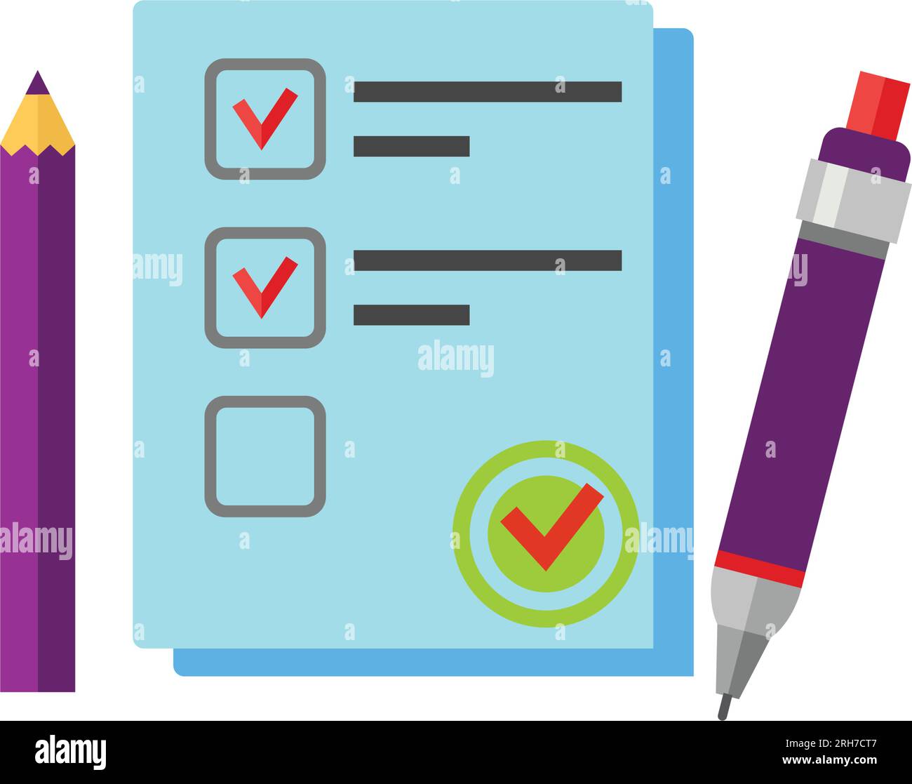Examination paper icon Stock Vector Image & Art - Alamy
