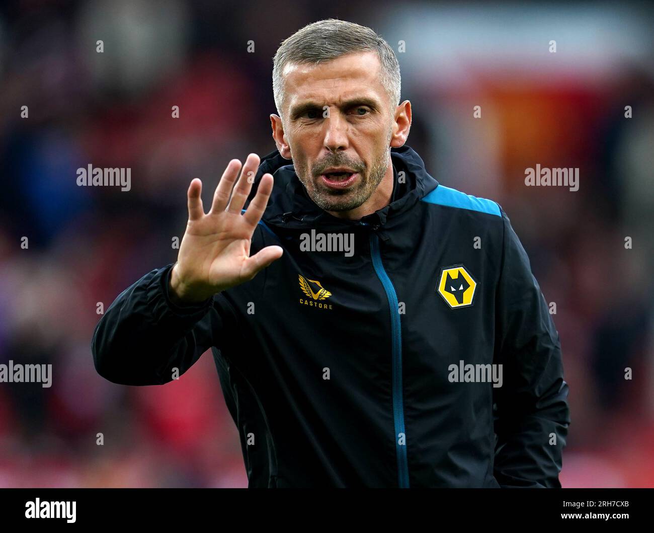 Wolverhampton Wanderers manager Gary O'Neil before the Premier League ...