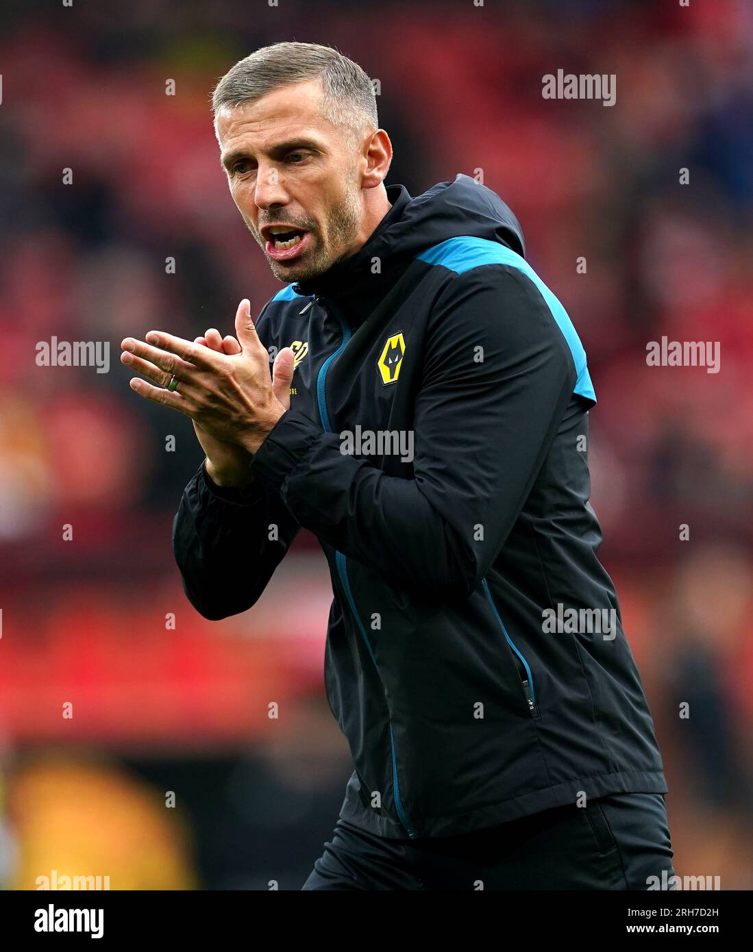 Wolverhampton Wanderers manager Gary O'Neil before the Premier League ...