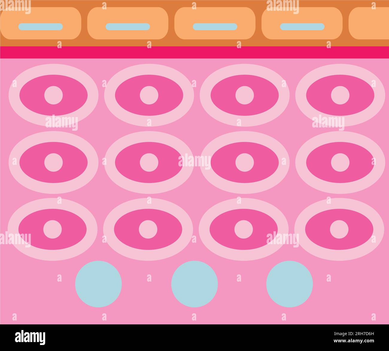 Human skin cross section Stock Vector Images - Alamy