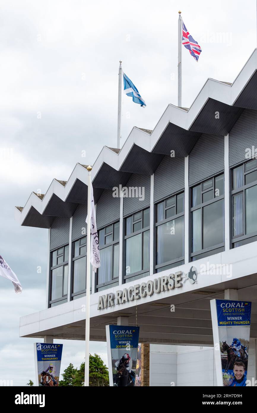 Ayr Racecourse, Ayr, Scotland Stock Photo - Alamy